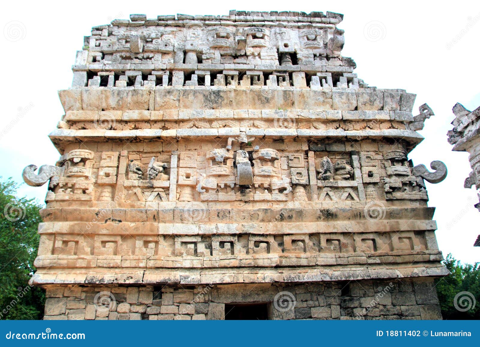 Chichen Itza the Church Mayan Temple Mexico Stock Photo - Image of ...