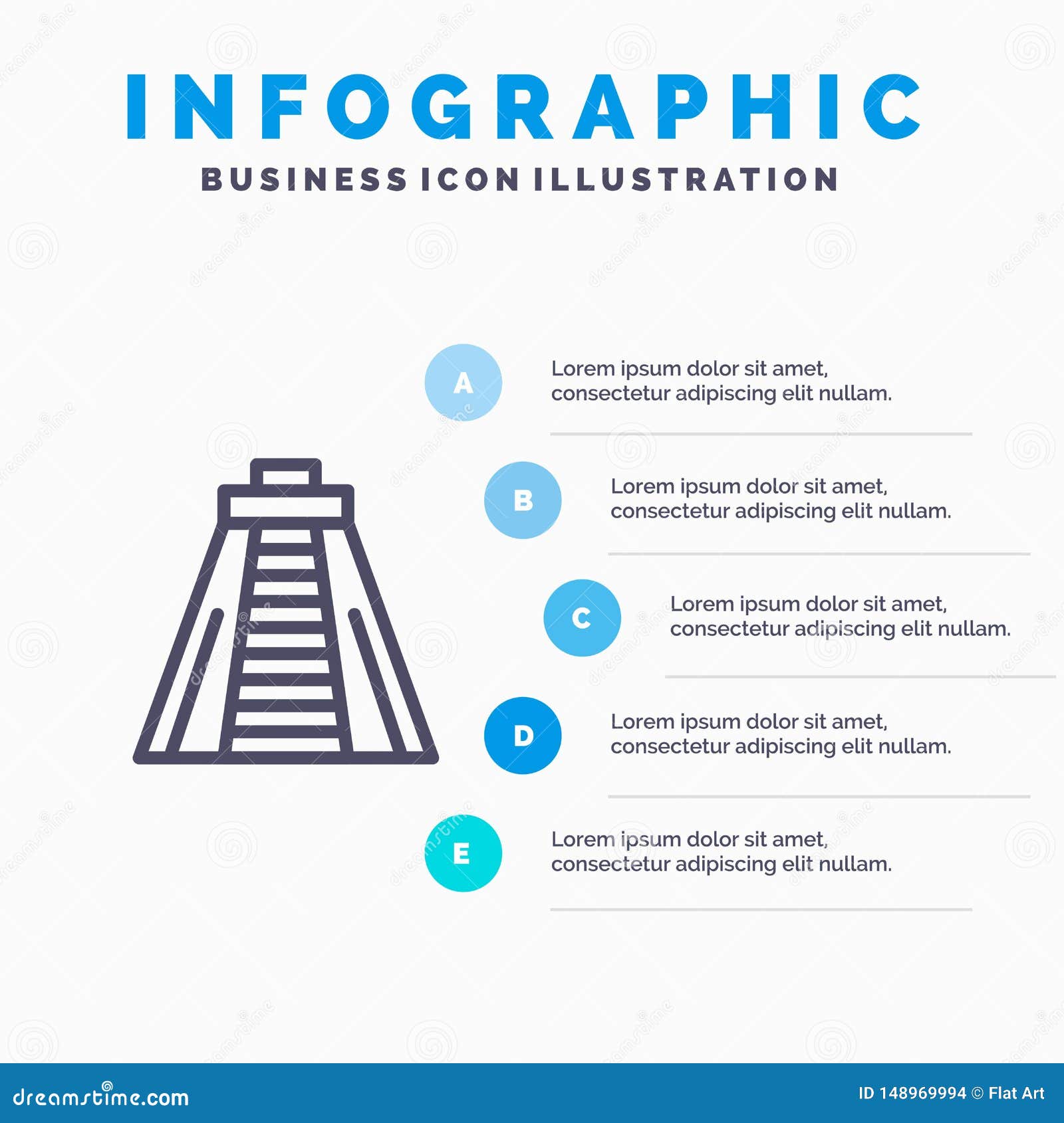 Archaeology Infographics Cartoon Vector | CartoonDealer.com #126654405