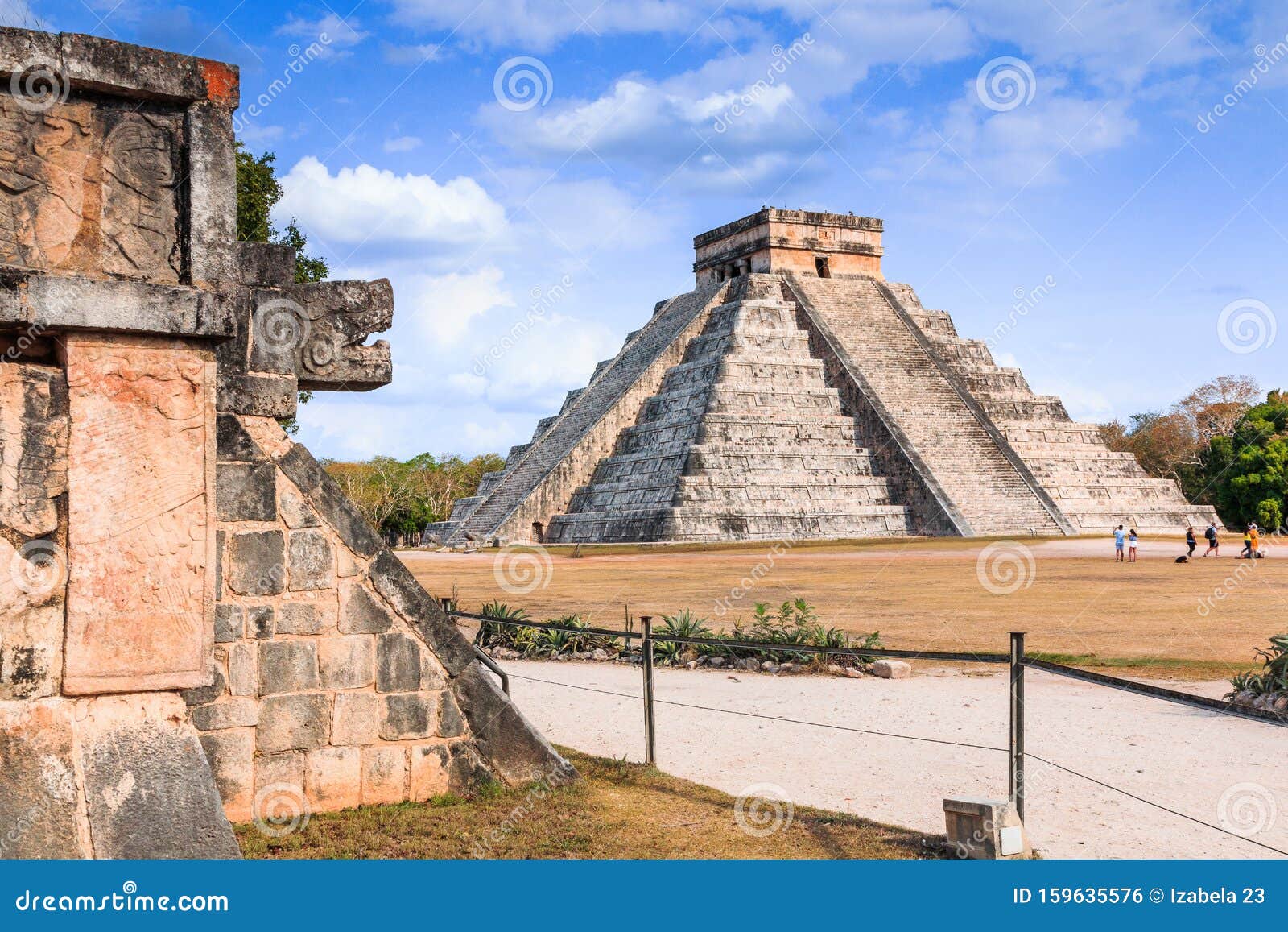 Mayan Pyramid Snake