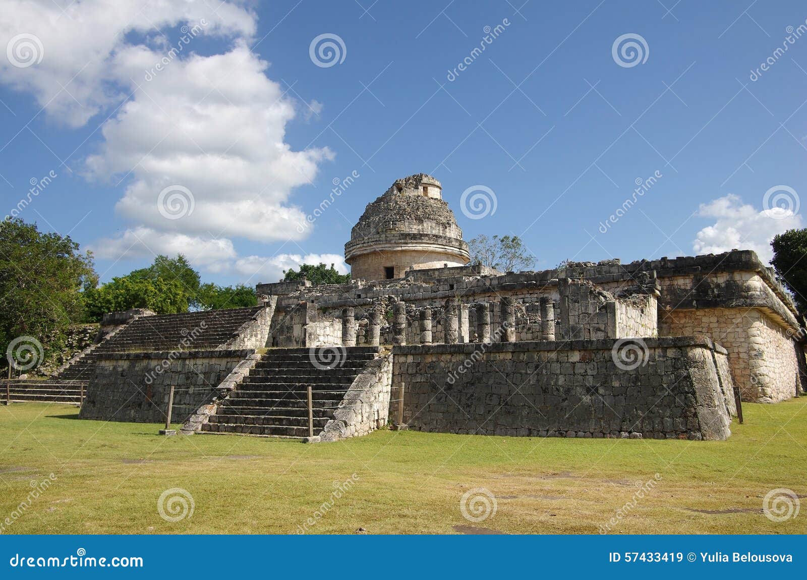Chichen Itza stock image. Image of maya, mexico, archeological - 57433419