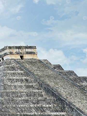 Chichen Itza Pyramid Mexico Stock Image - Image of complex, pyramid ...