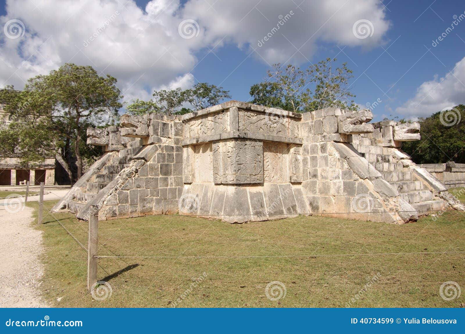 Chichen Itza stock image. Image of mexico, chichen, kukulkan - 40734599