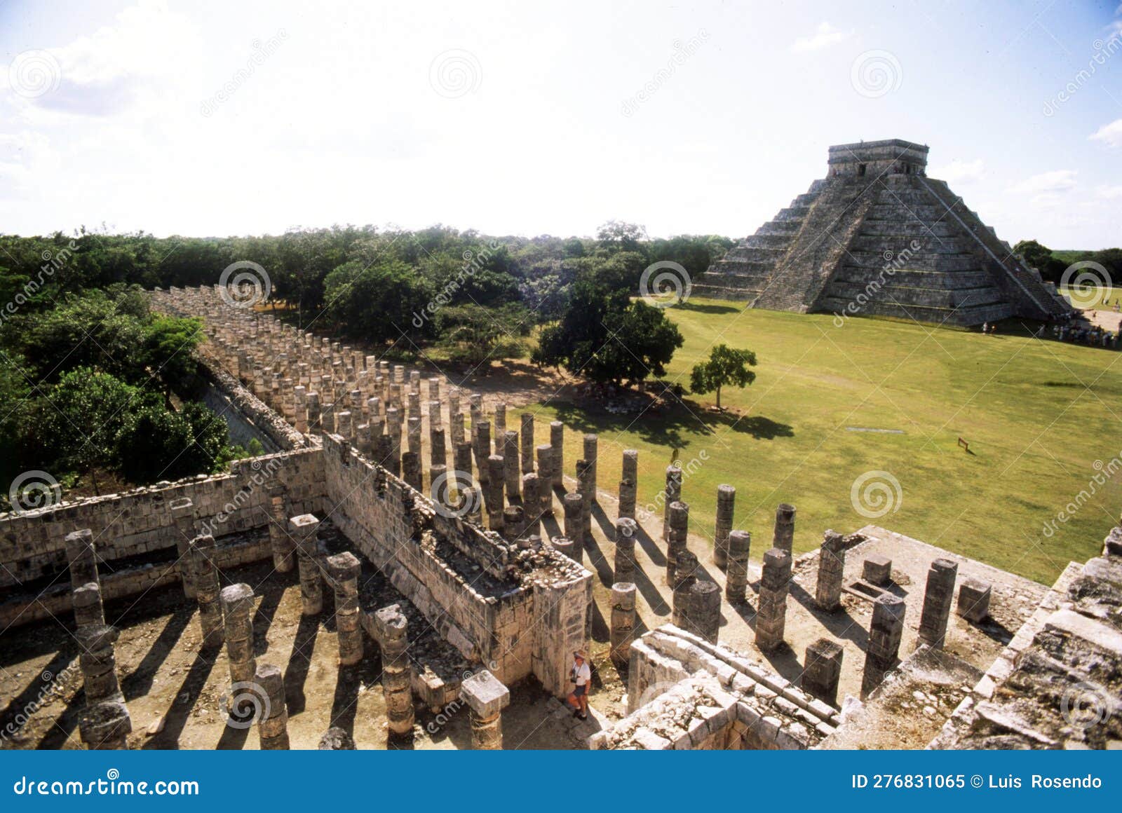 Chichen Itza, Yucatan, Mexico Kukulkan Temple Stock Image - Image of ...