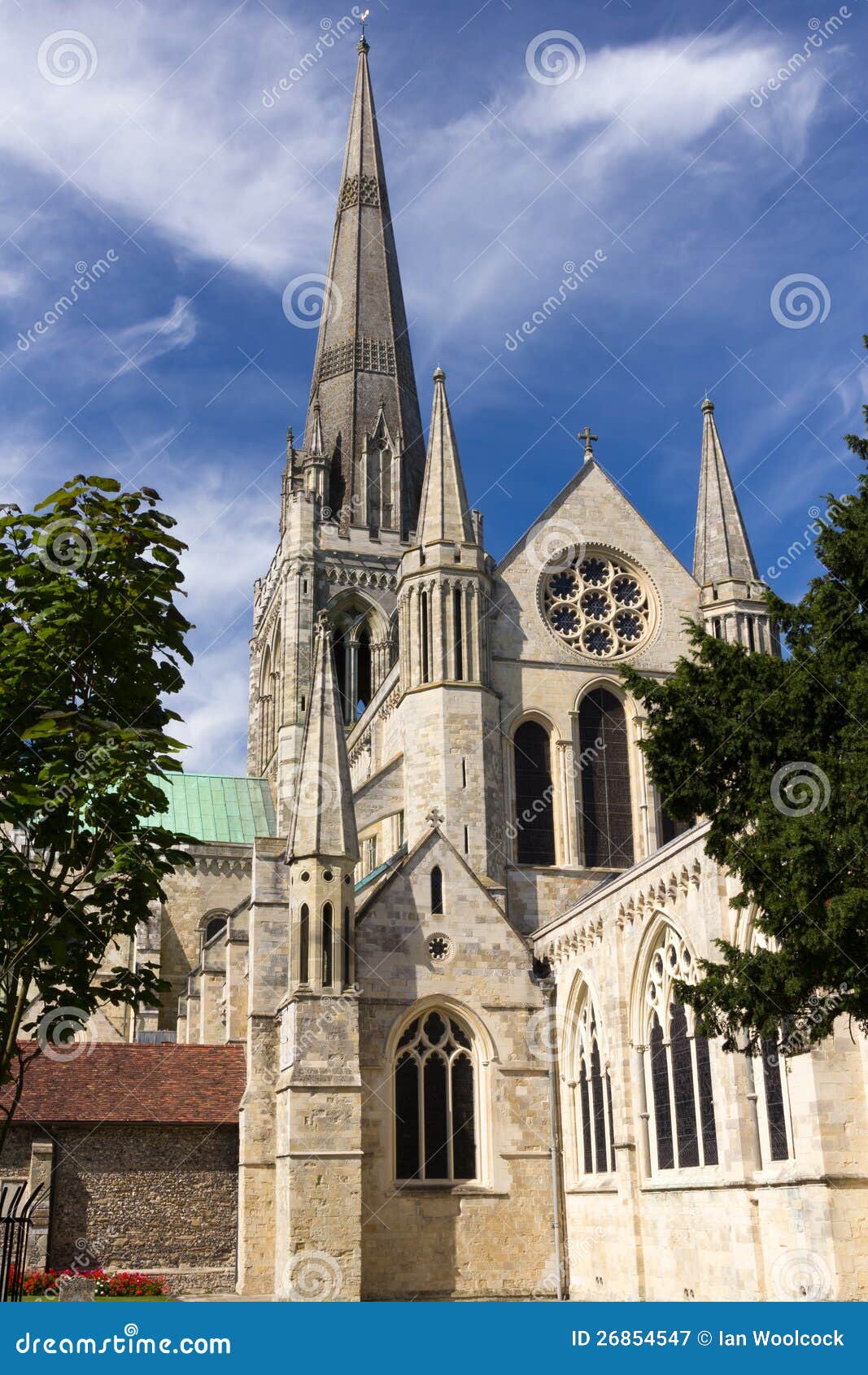 Chichester Cathedral stock image. Image of saint, historical - 26854547