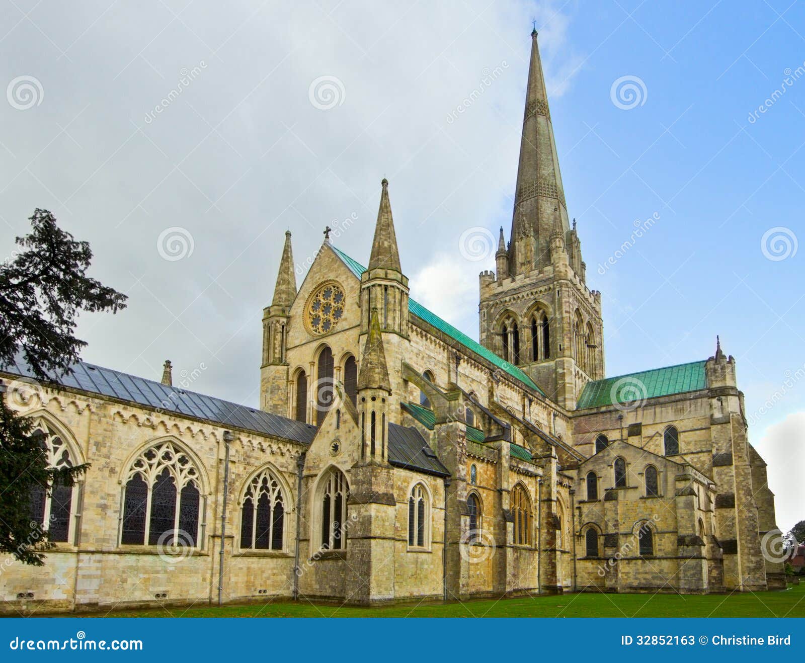 Chichester Cathedral stock image. Image of chichester - 32852163