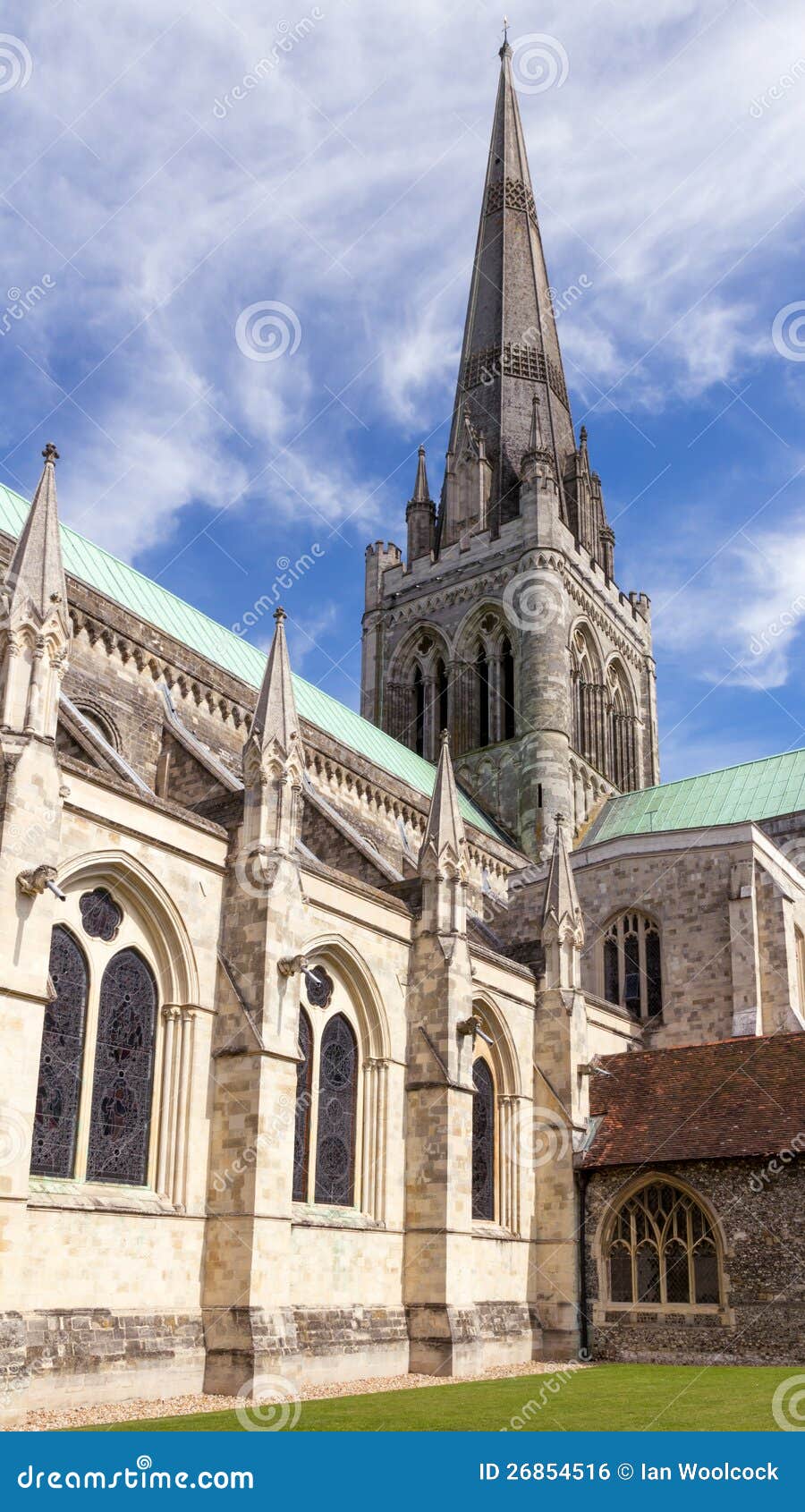 Chichester domkyrka arkivfoto. Bild av enigt, landmärke - 26854516