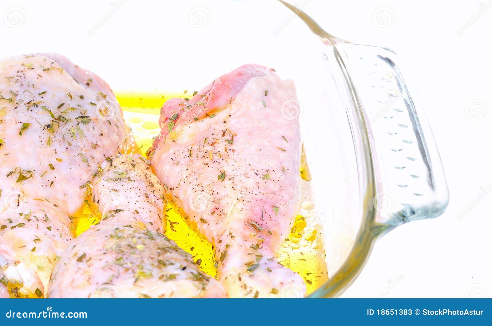 Chicken. stock image. Image of preparation, seasoning - 18651383