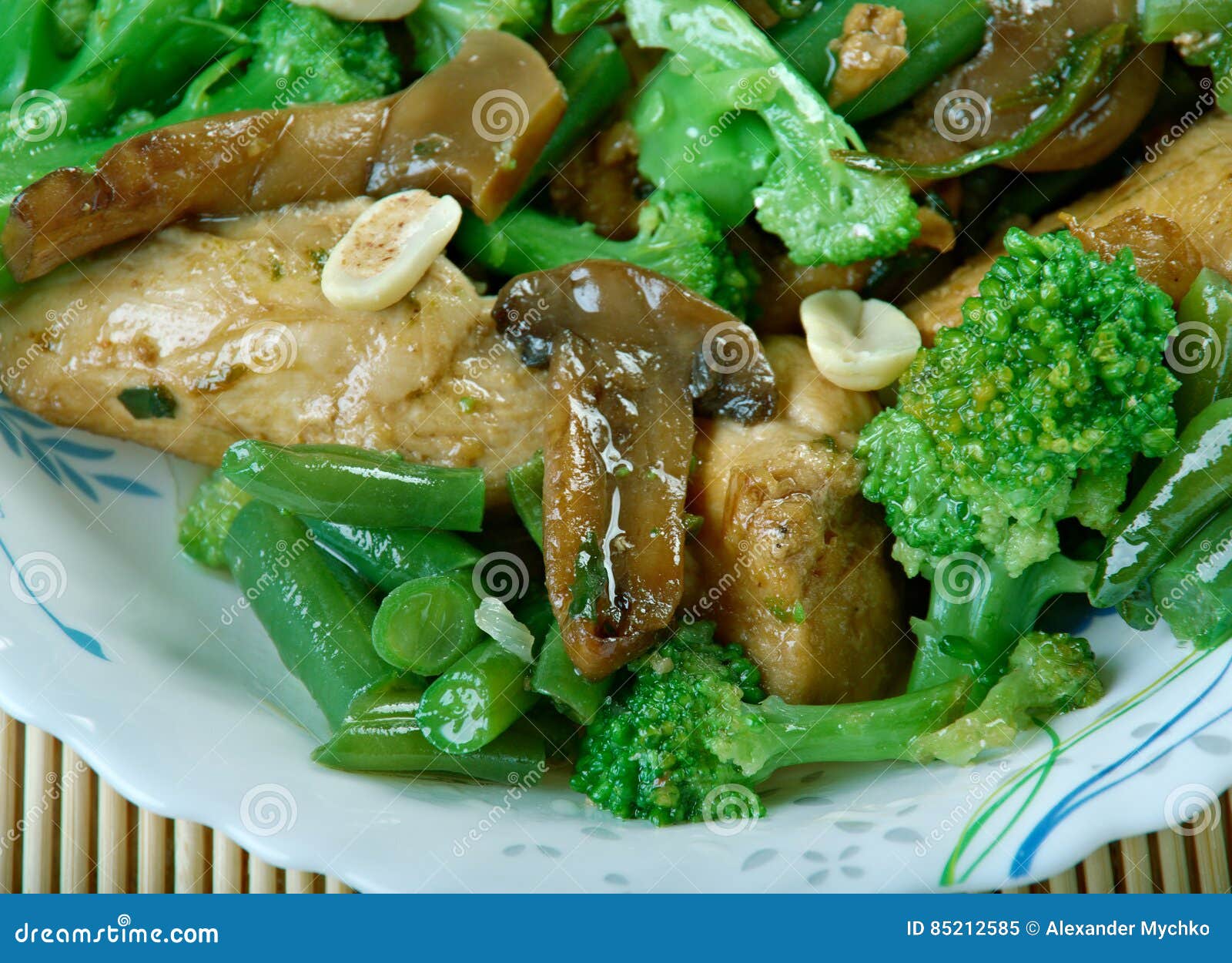 Chicken almond ding stock image. Image of ding, studio - 85212585