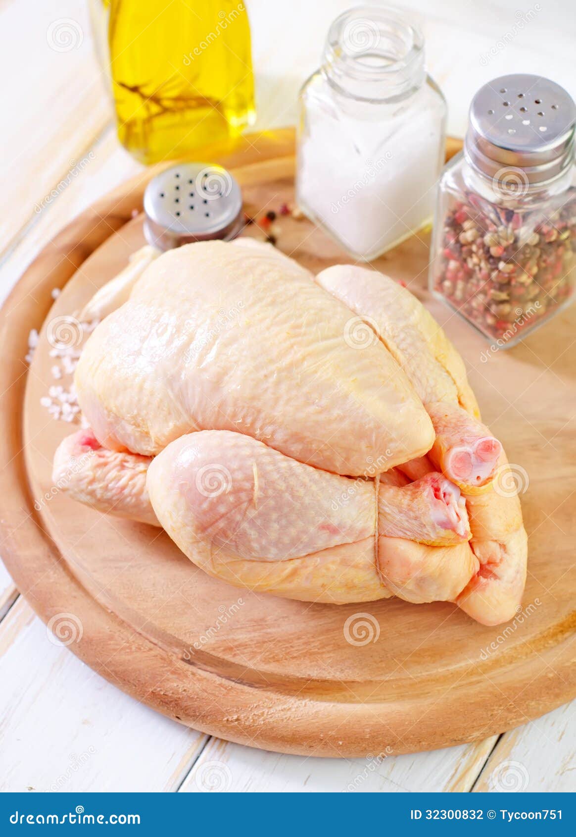 Chicken stock photo. Image of broiler, cook, garlic, freshness - 32300832