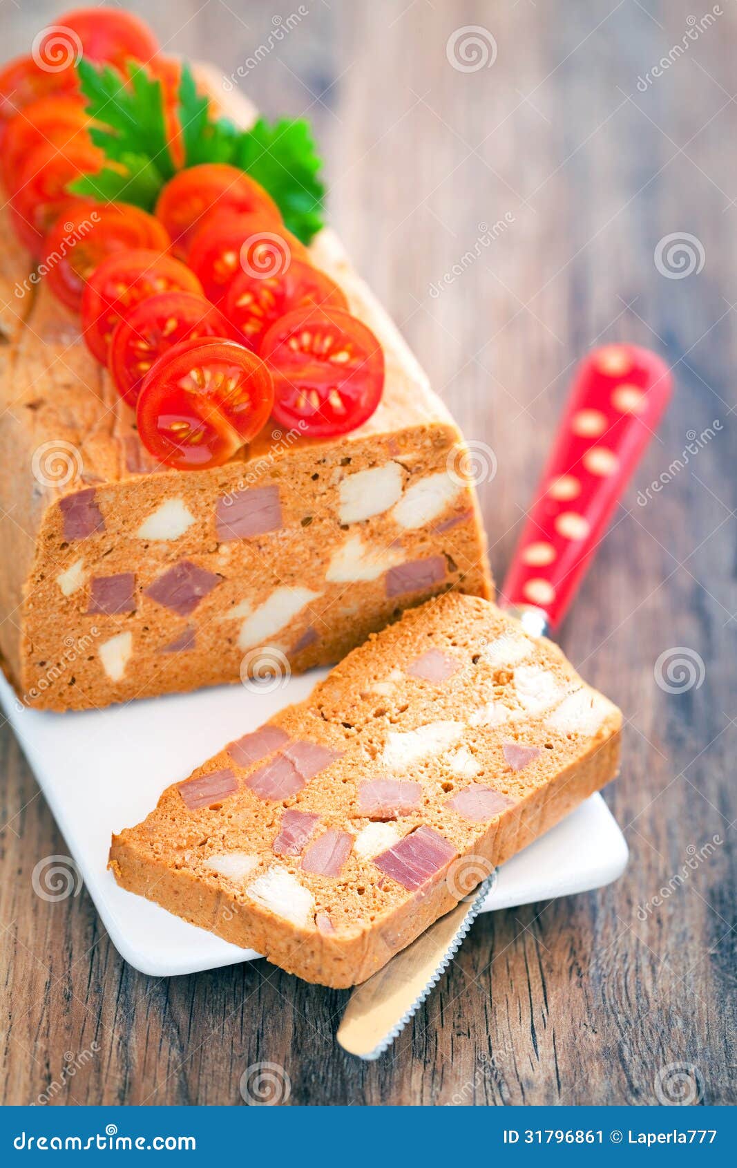 Chicken and beef terrine stock image. Image of chicken - 31796861