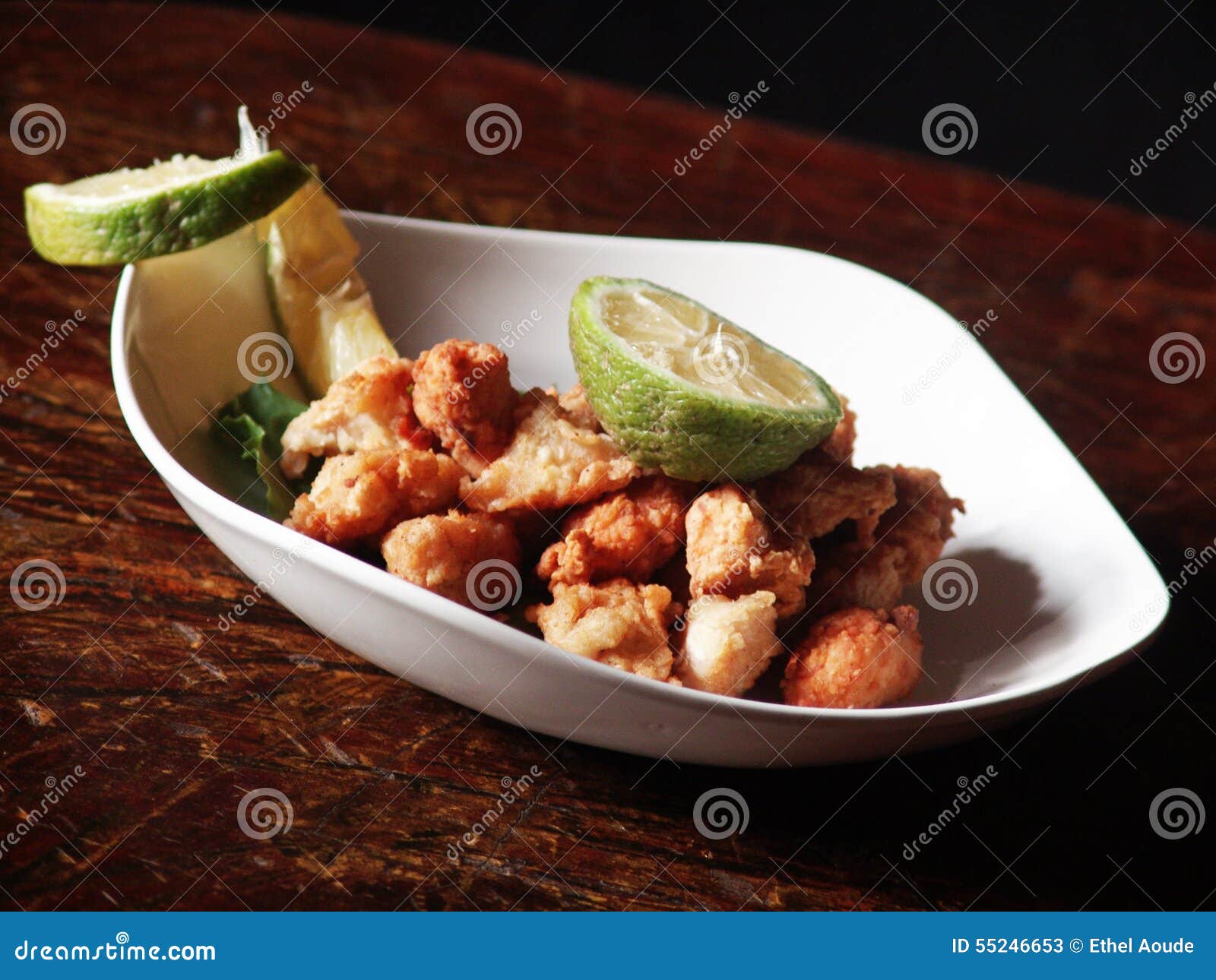 Jim's Chicken Bites With Honey Mustard Sauce Royalty-Free Stock Image ...
