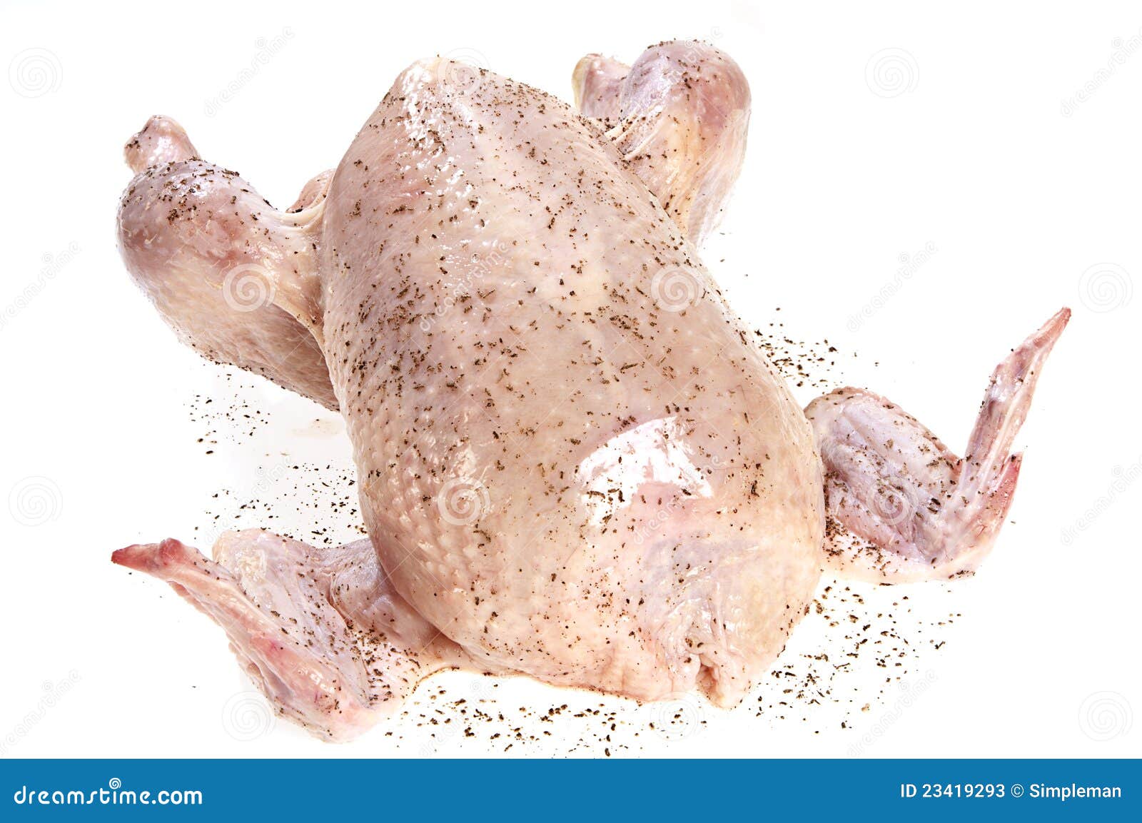 Chicken Body Ready for Cooking Stock Image - Image of bird, food: 23419293