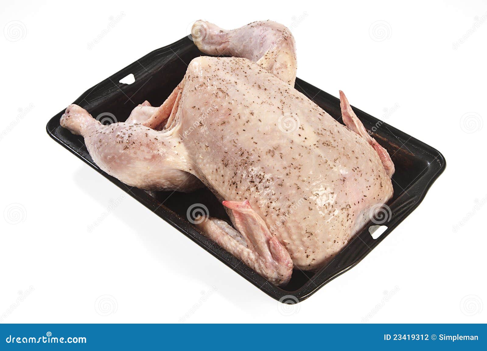 Chicken Body Ready for Cooking Stock Photo - Image of bird, meal: 23419312