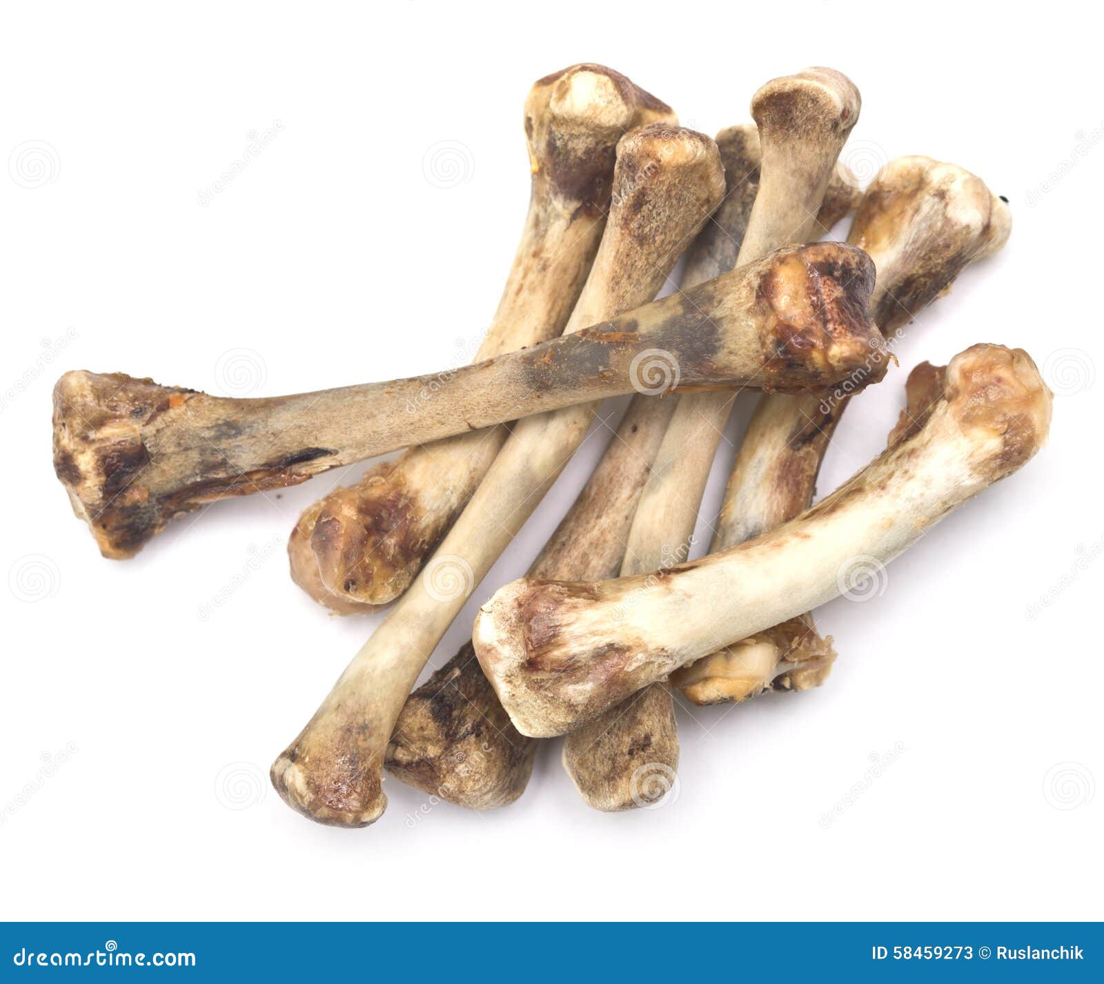 Chicken bones stock image. Image of thigh, food, pile - 58459273