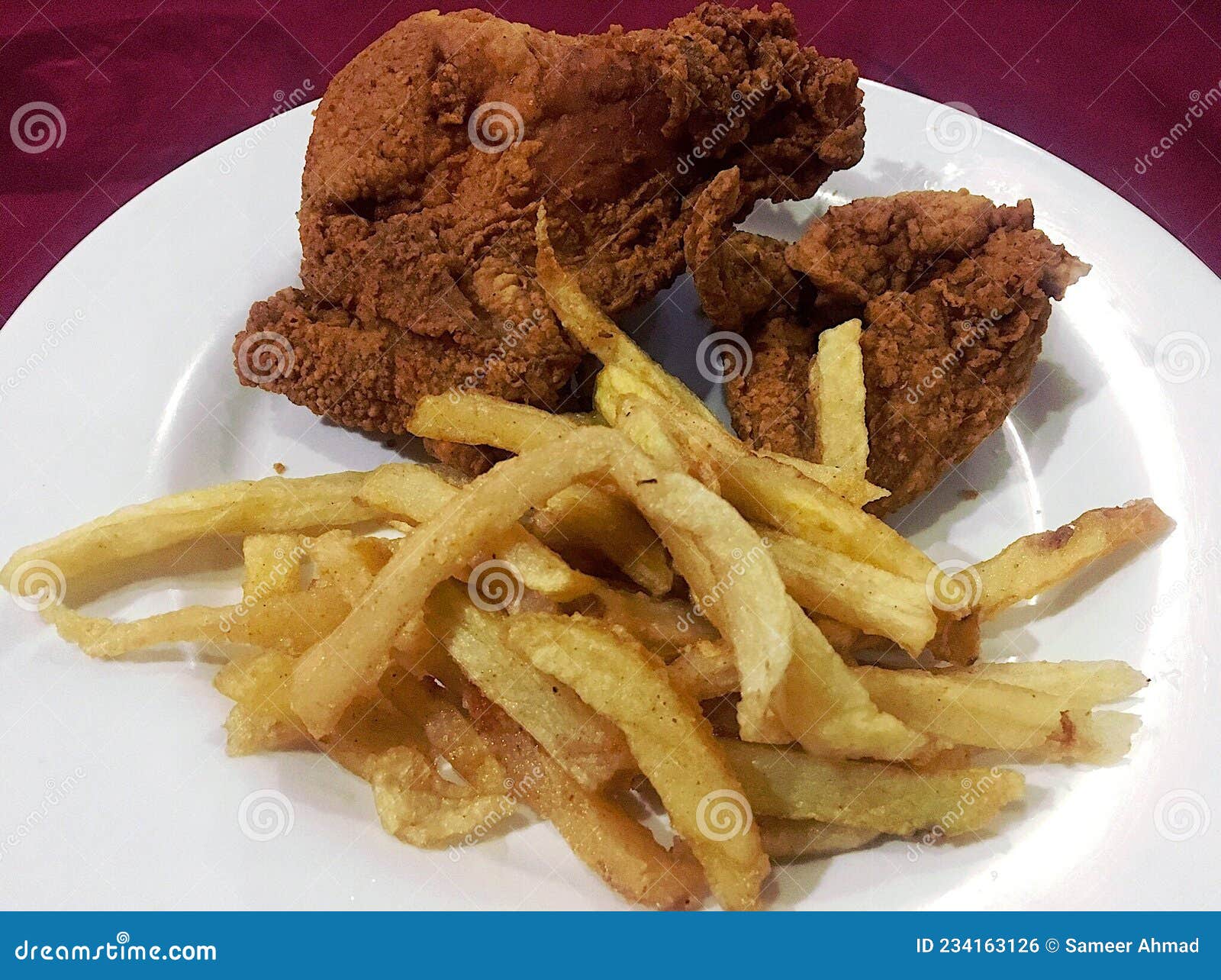 Chicken Broast stock photo. Image of meal, fish, cuisine - 234163126
