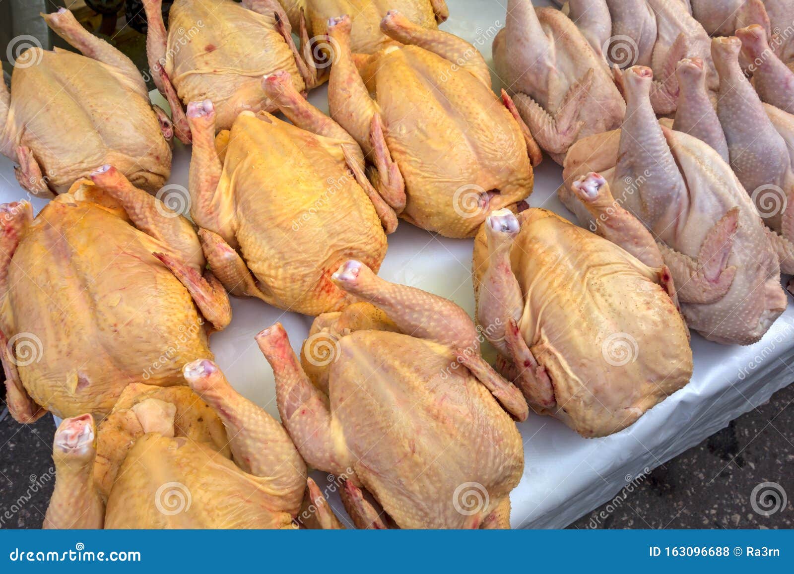 Chicken Carcasses on the Counter Stock Photo - Image of chicken ...