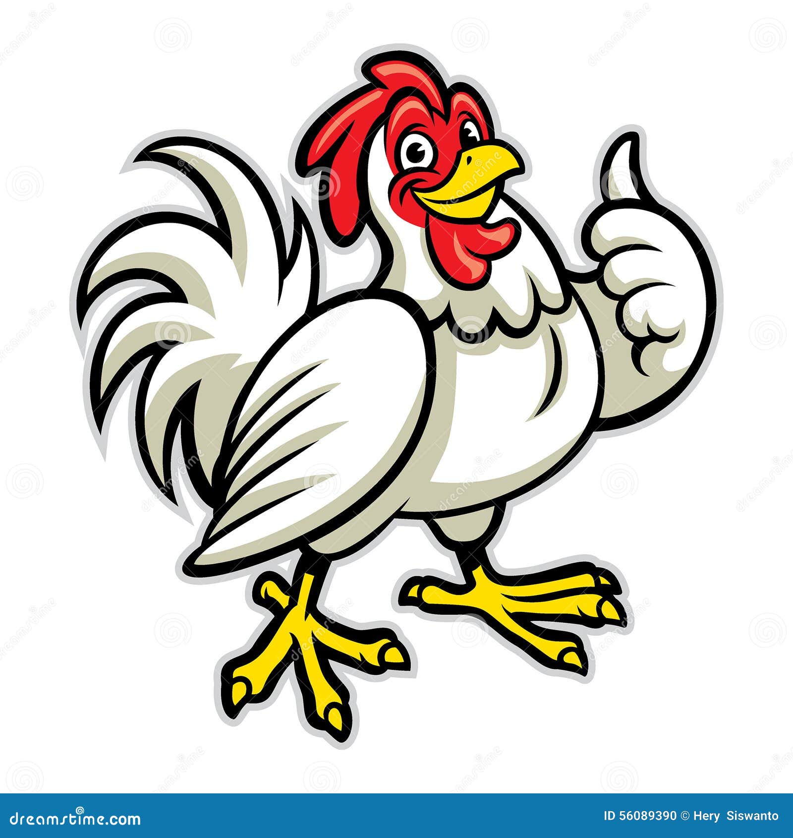 Chicken Cartoon Wearing Sombrero And Folding Hands | CartoonDealer.com ...