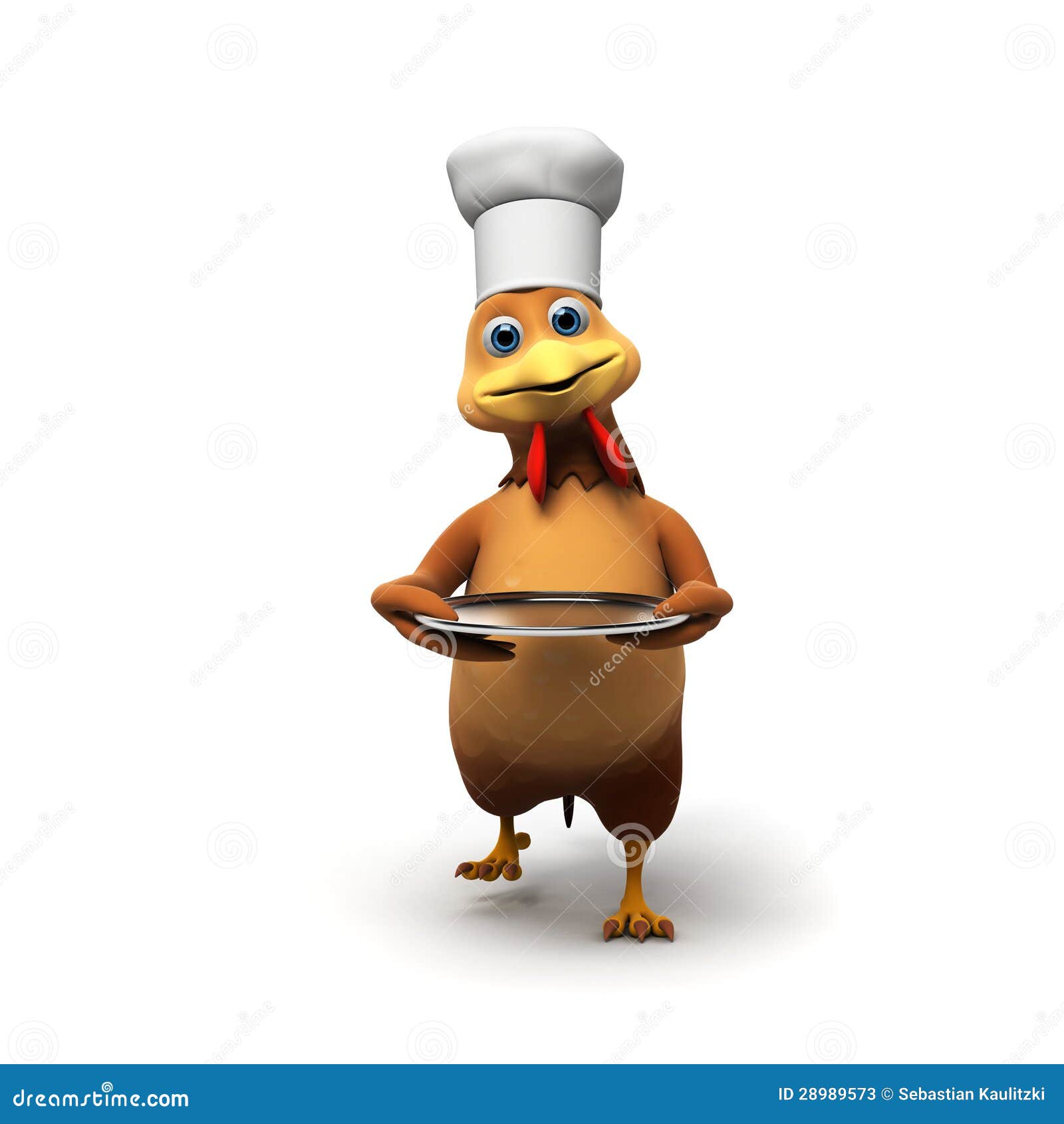 Chicken character stock illustration. Illustration of cartoon - 28989573