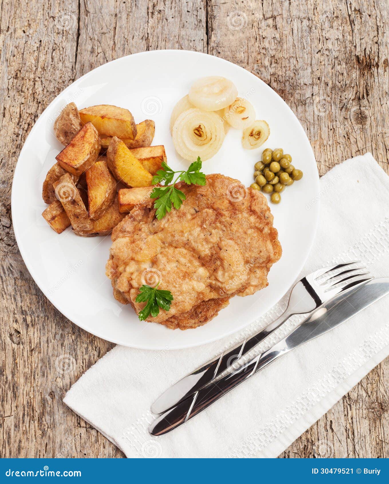 Chicken chop stock image. Image of menu, cooking, lunch - 30479521