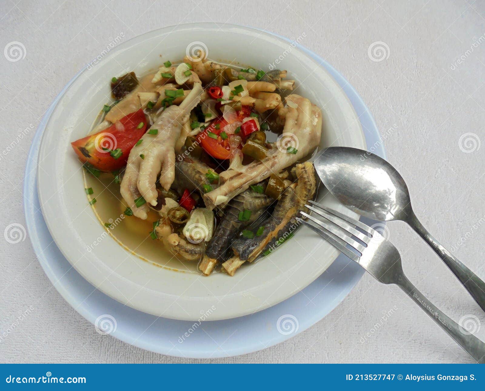 Chicken Claw Soup is a Type of Indonesian Cuisine with the Basic ...