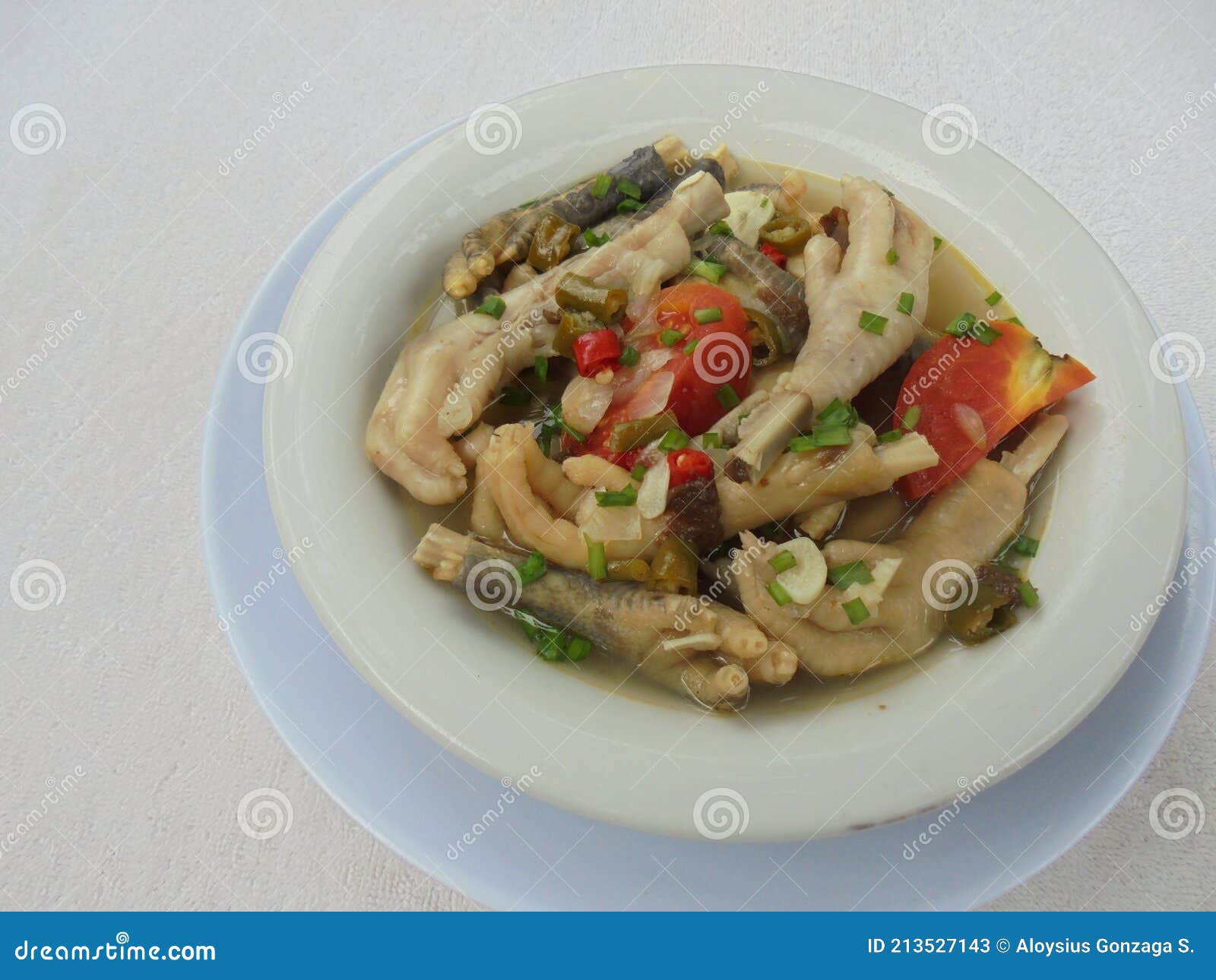 Chicken Claw Soup is a Type of Indonesian Cuisine with the Basic ...