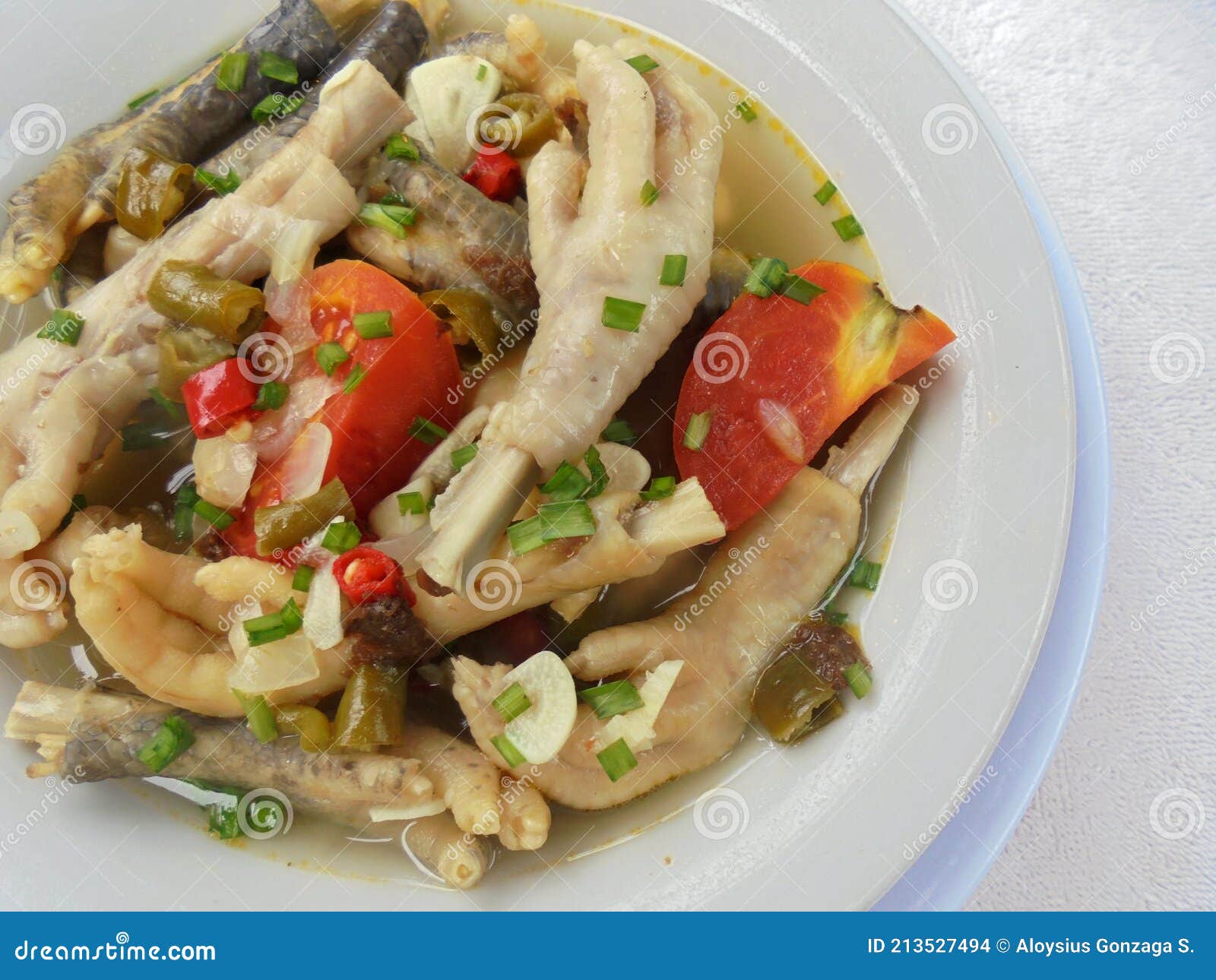 Chicken Claw Soup is a Type of Indonesian Cuisine with the Basic ...