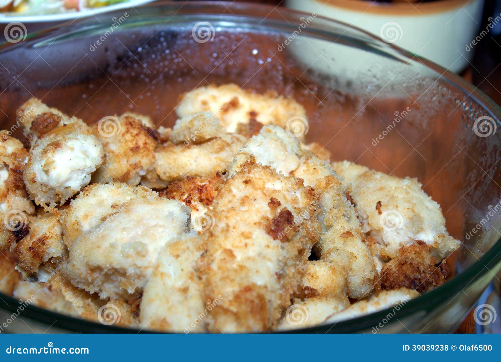 Chicken in coating stock photo. Image of nutrition, coating - 39039238