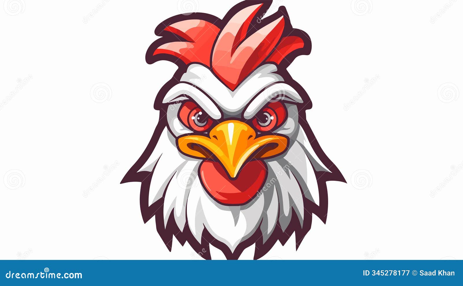 Chicken Comb Look Letter K Logo Design Stock Illustration ...