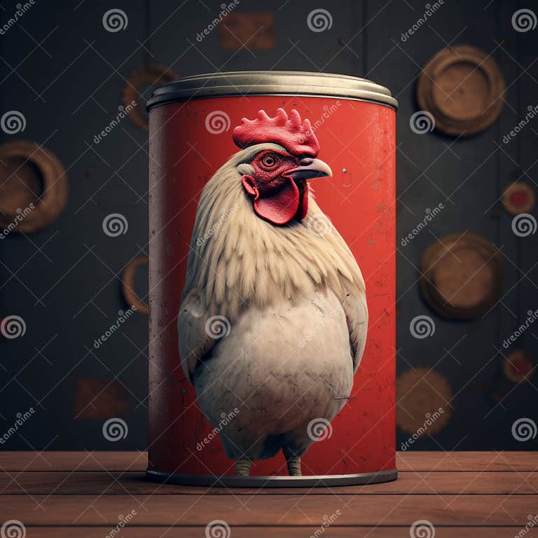 Chicken Container: Vray Style Industrial Design with Raw Character ...