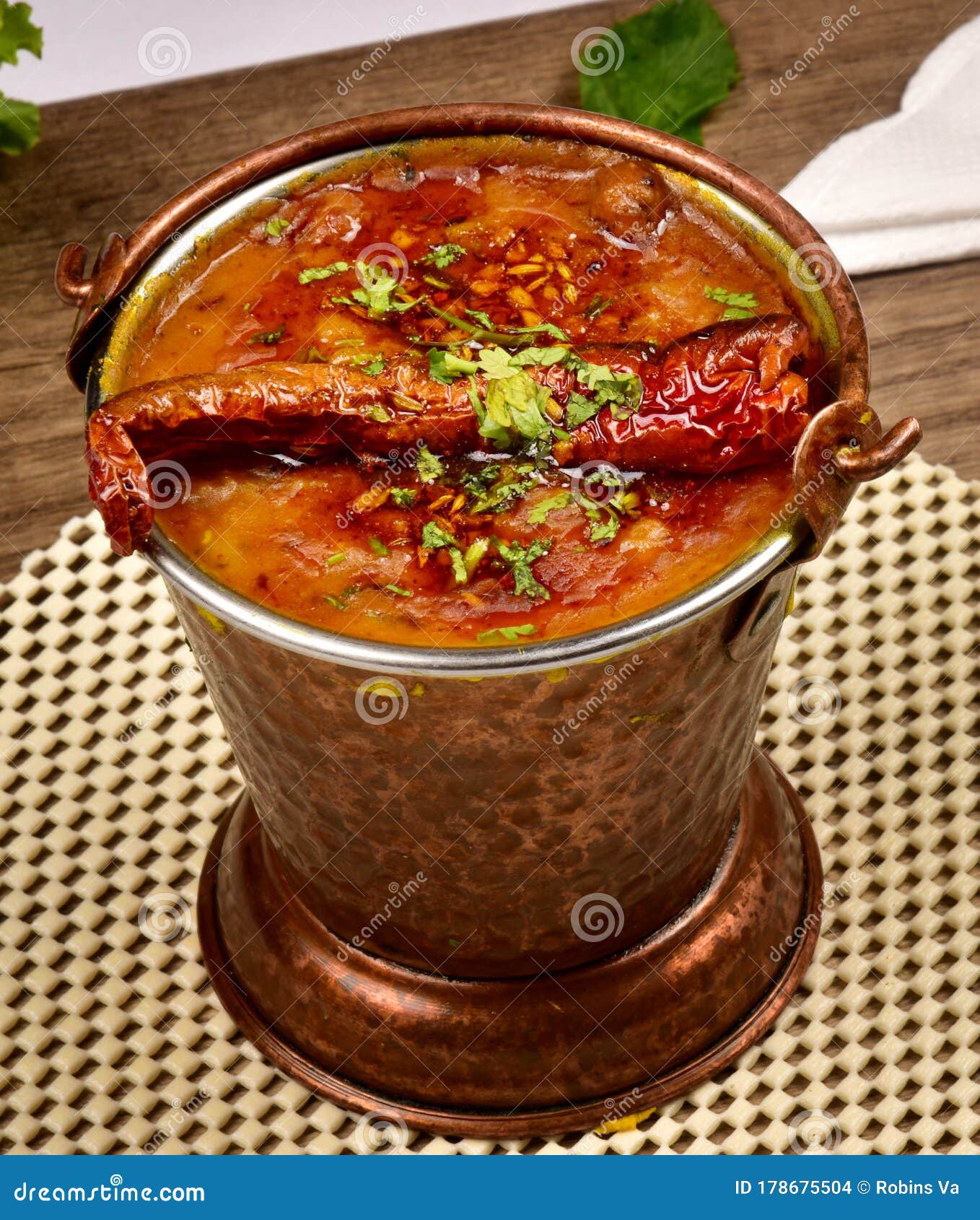 Chicken Curry Chicken and Chilly Stock Photo - Image of coin, garlic ...