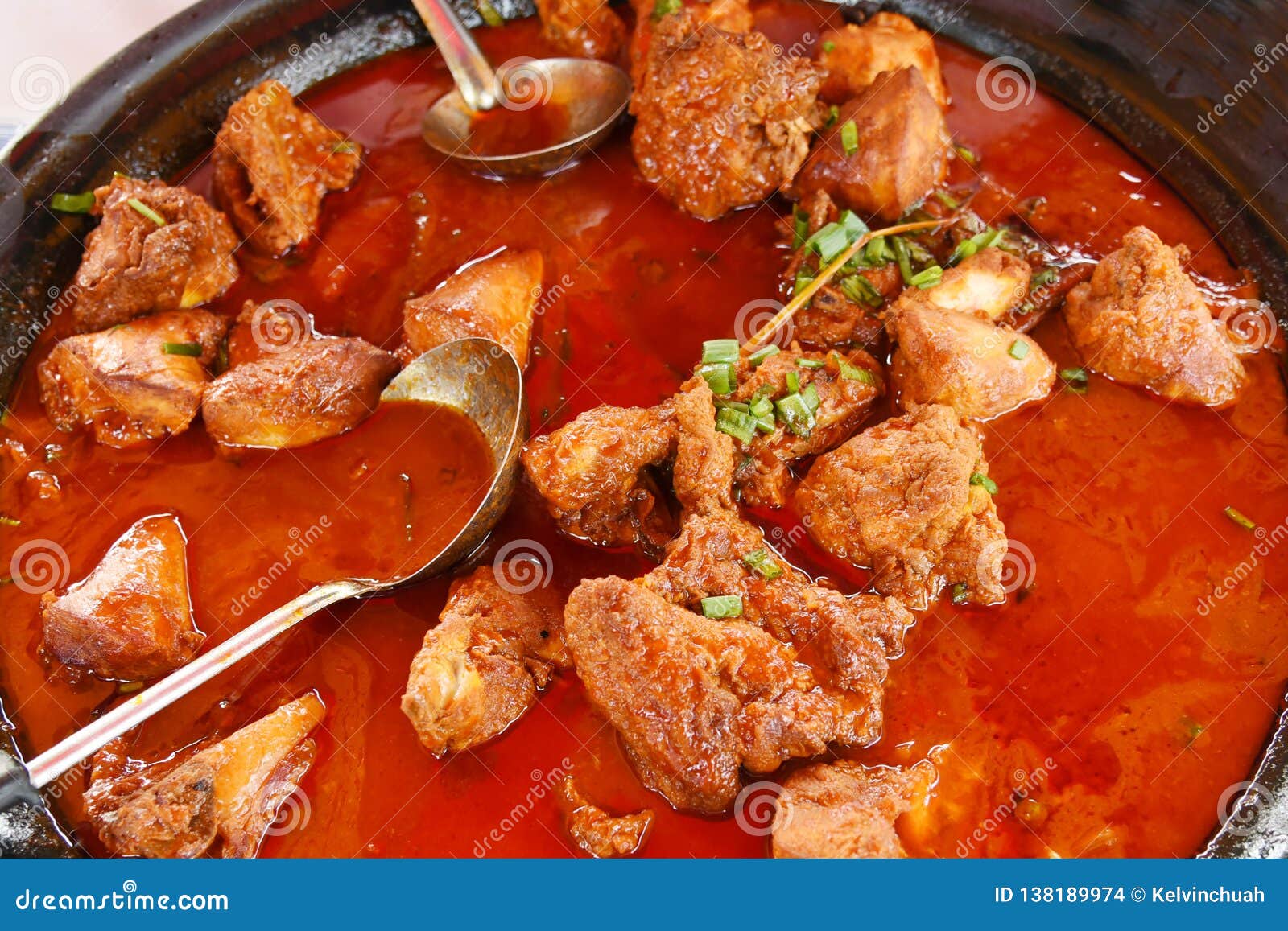 Chicken Curry stock photo. Image of asian, chilli, appetizer - 138189974