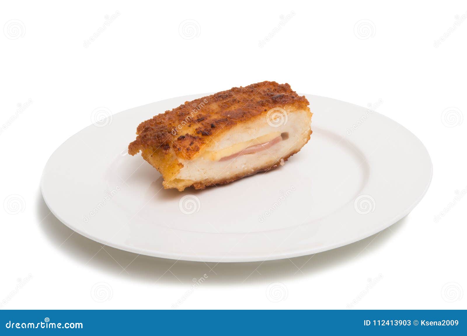Chicken cutlet stock image. Image of slice, pork, cooked - 112413903