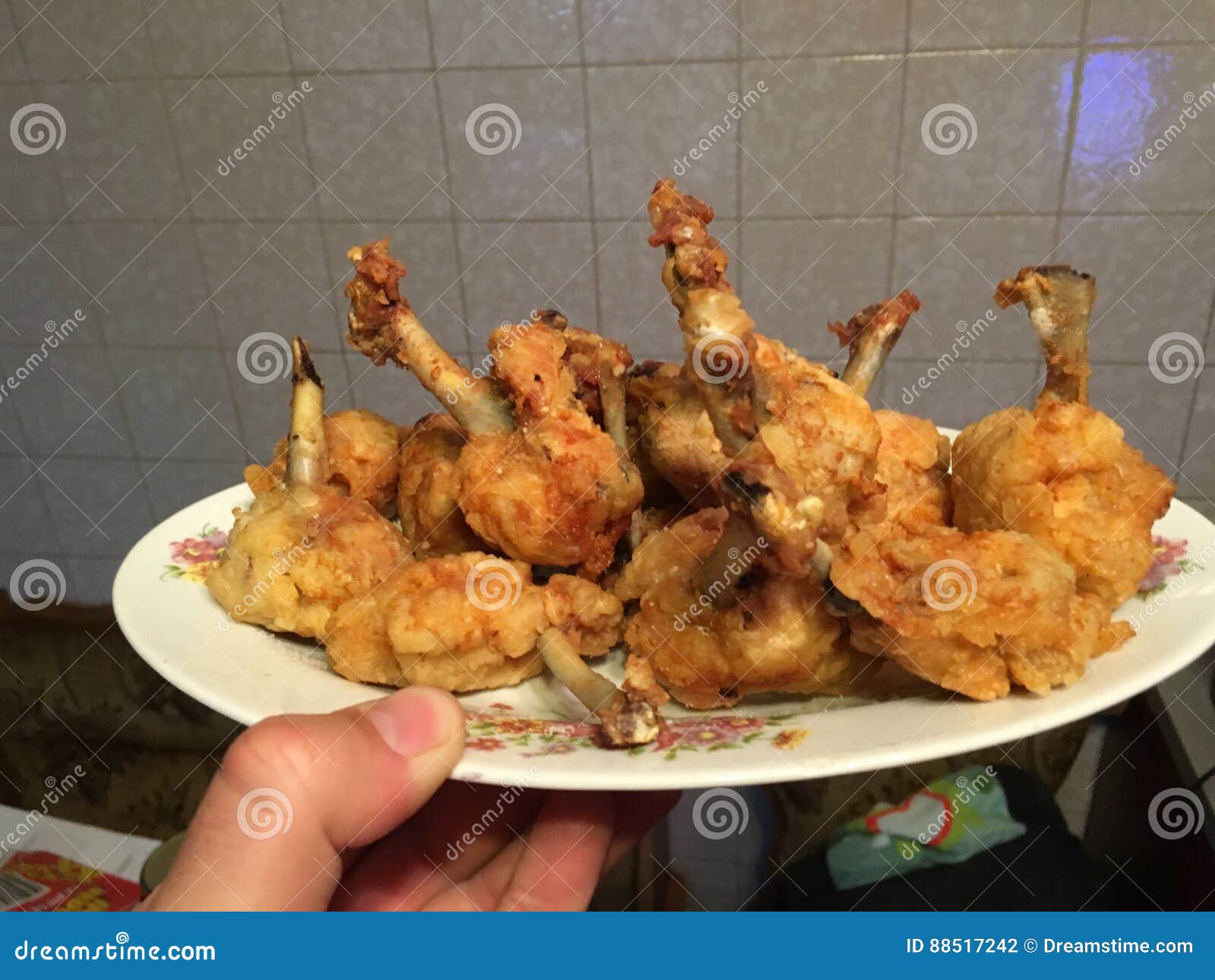 Chicken diner editorial photography. Image of fried, chiken - 88517242