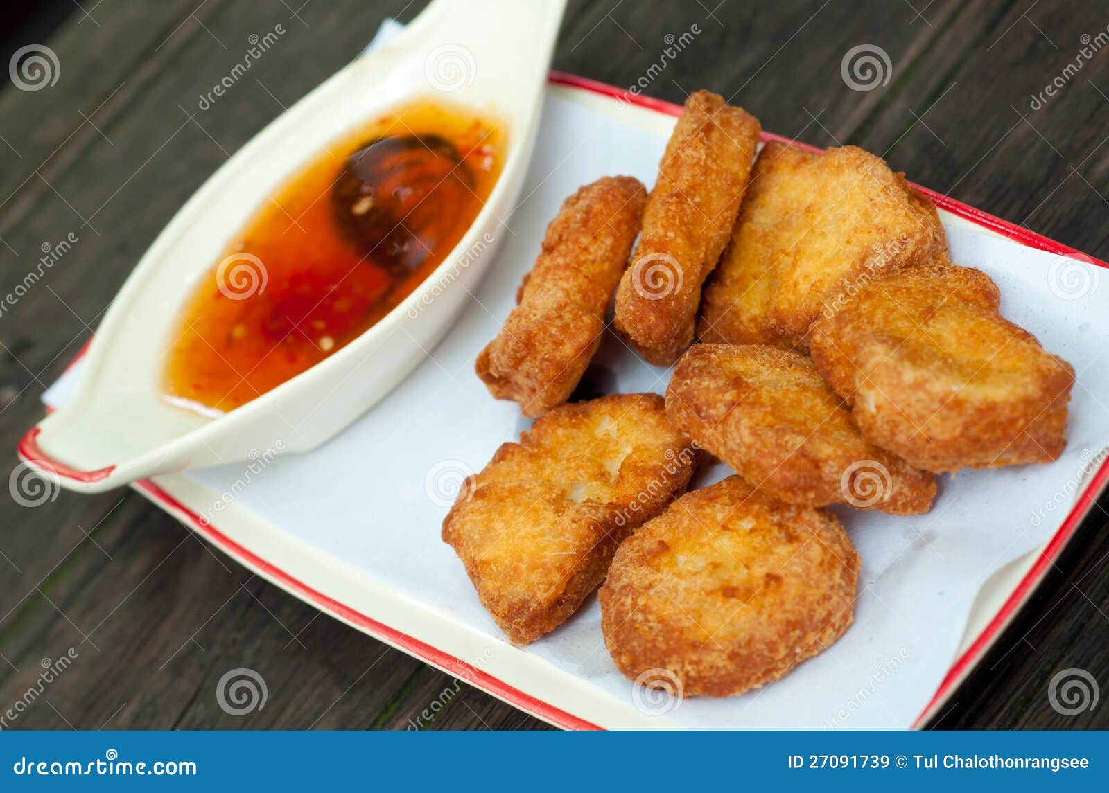 Chicken dippers or nuggets stock image. Image of fastfood - 27091739