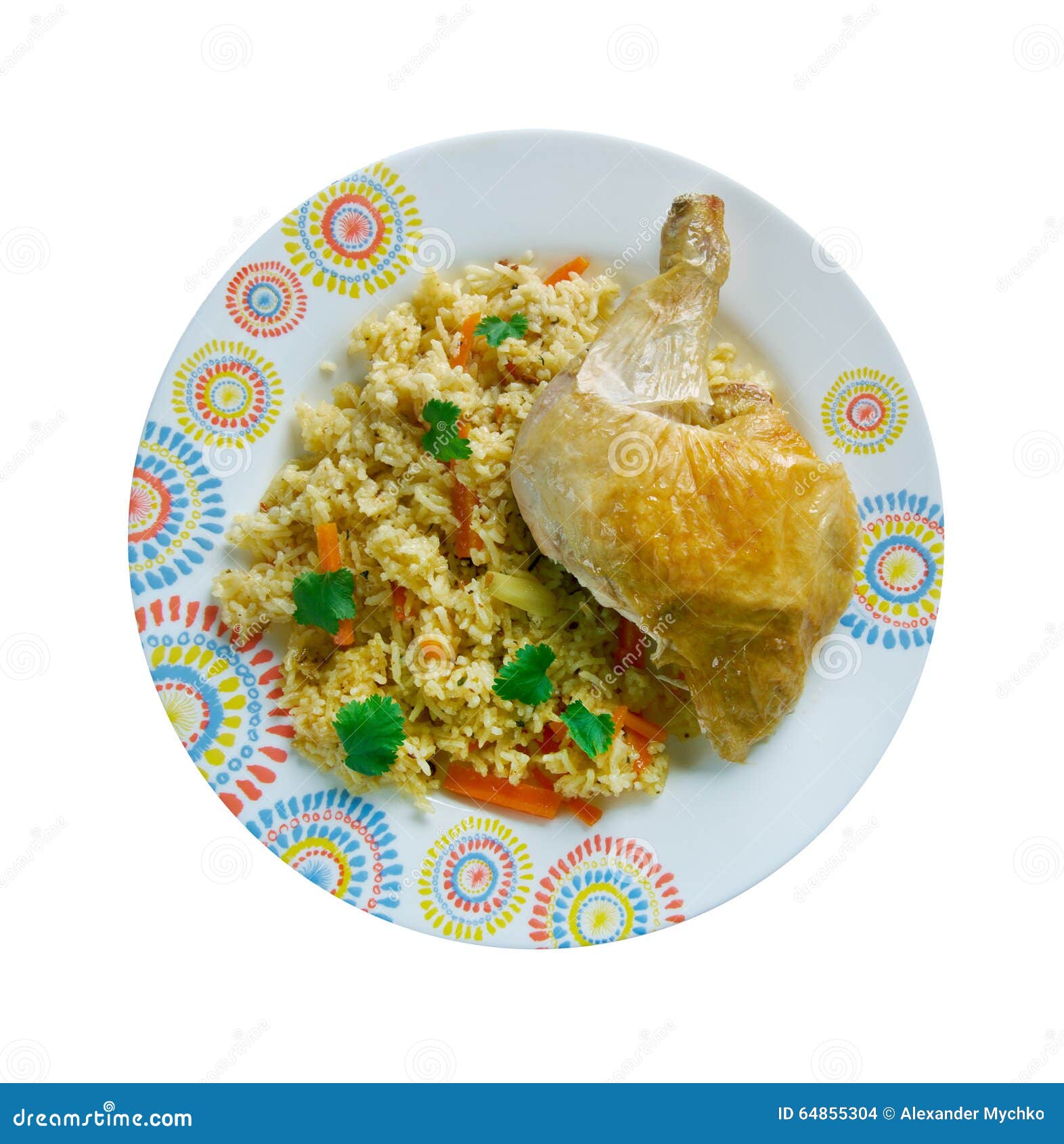 Kapsa Chicken Rice Recipe Stock Image | CartoonDealer.com #68262187