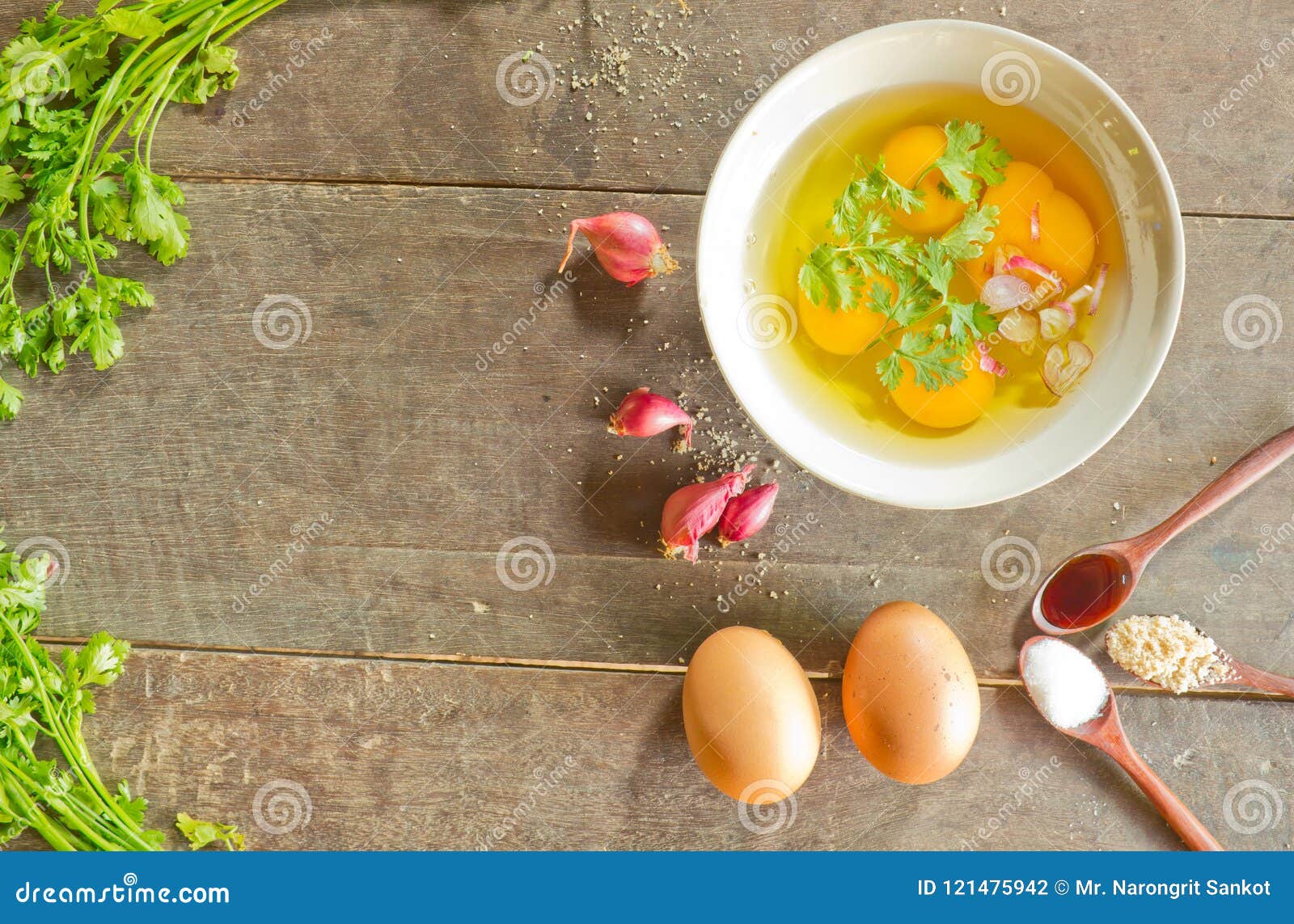 Chicken egg stock photo. Image of garlic, nature, brown - 121475942