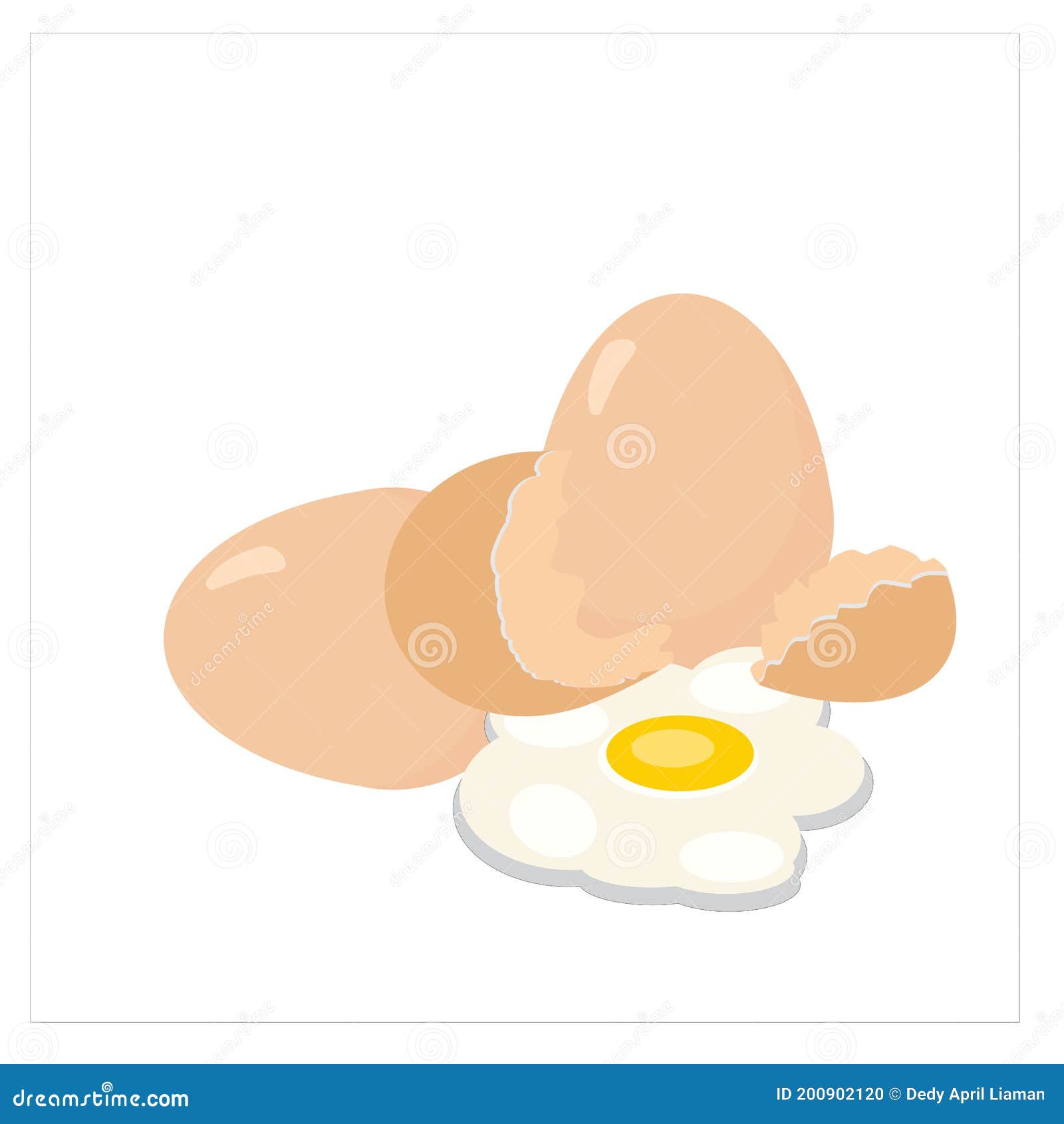 Chicken Egg Icon Logo Vector Illustration Stock Vector - Illustration ...