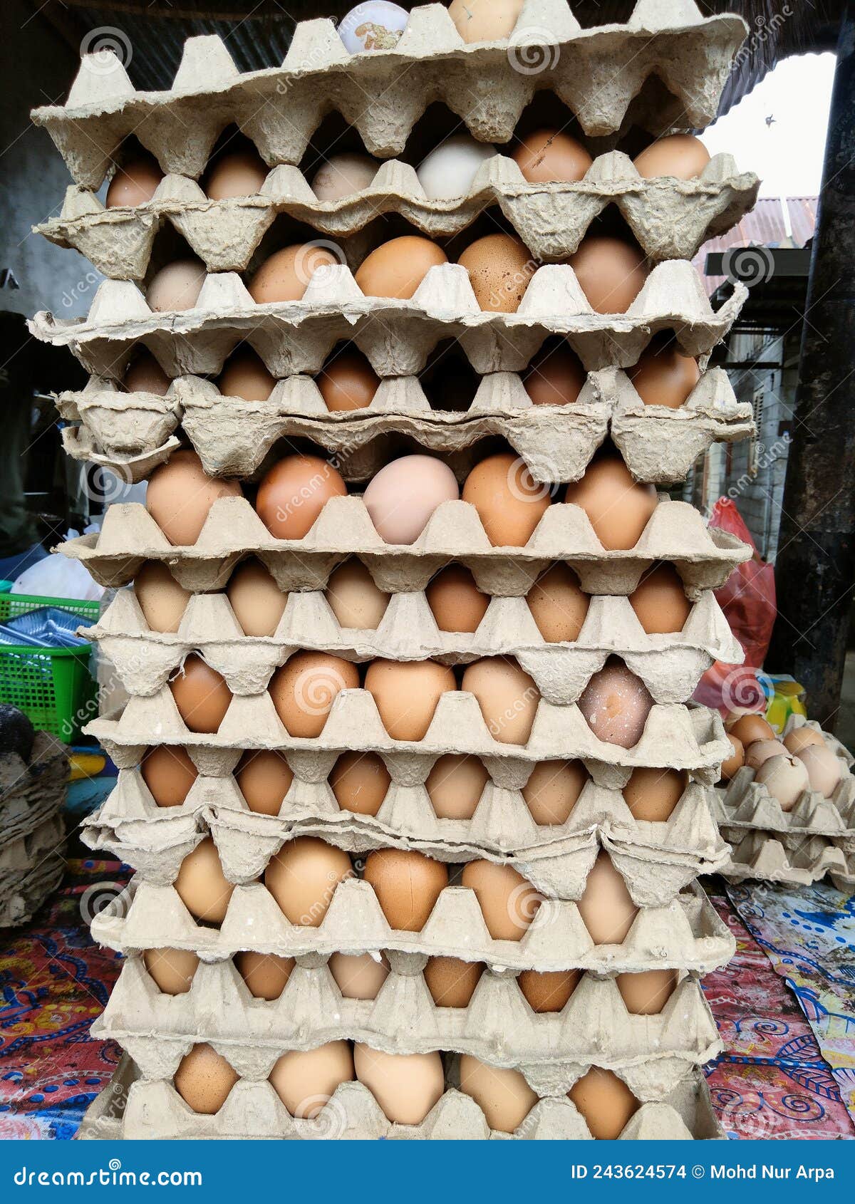 CHICKEN EGG RACK stock photo. Image of temple, pattern - 243624574