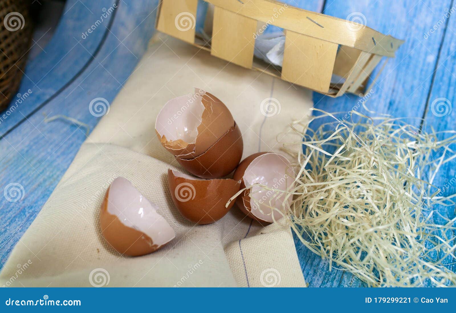 Close Up of a Stack of Egg Shells in Egg Box Stock Image - Image of ...
