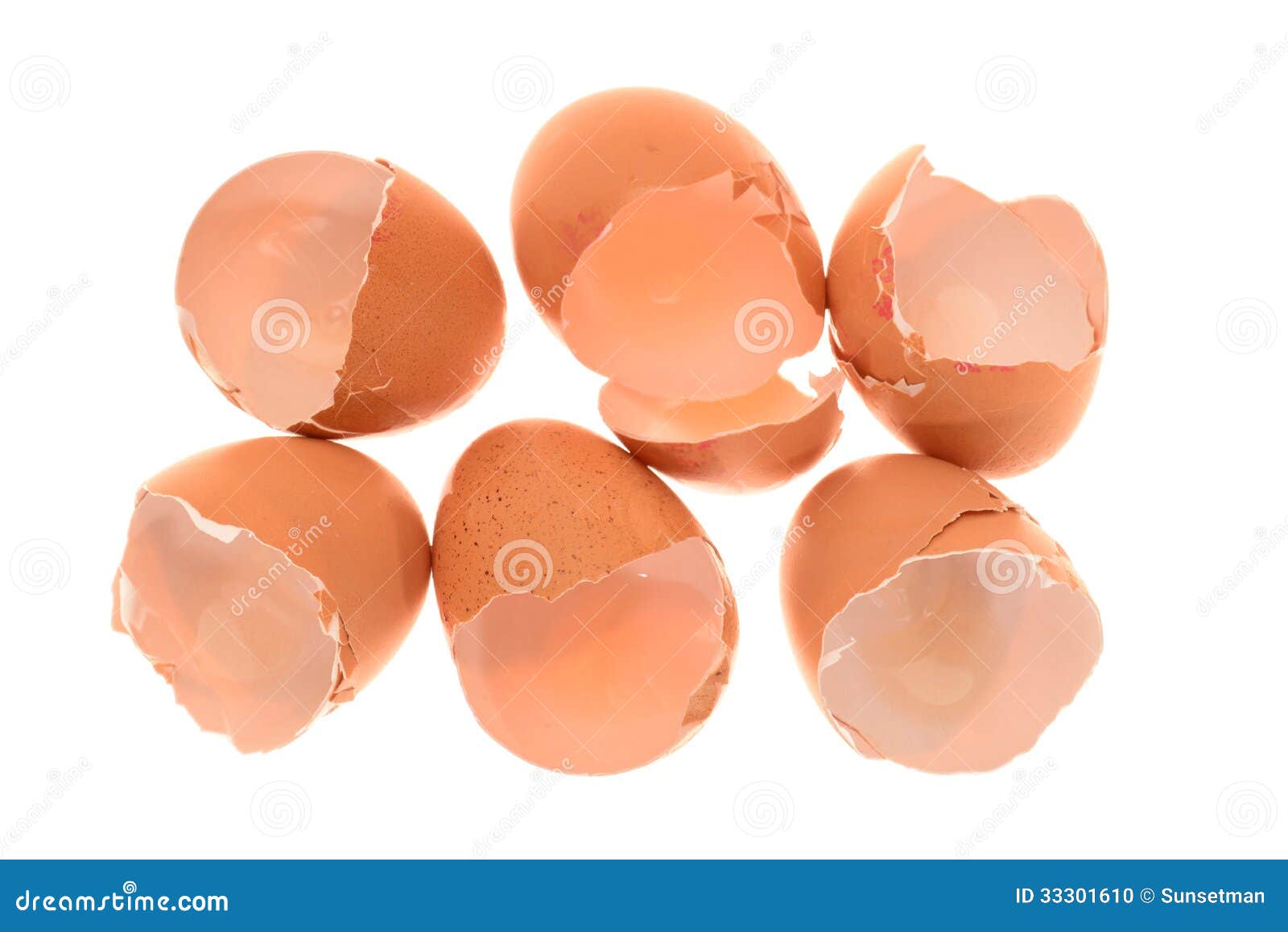 Chicken Egg Shells stock photo. Image of fragile, nature - 33301610