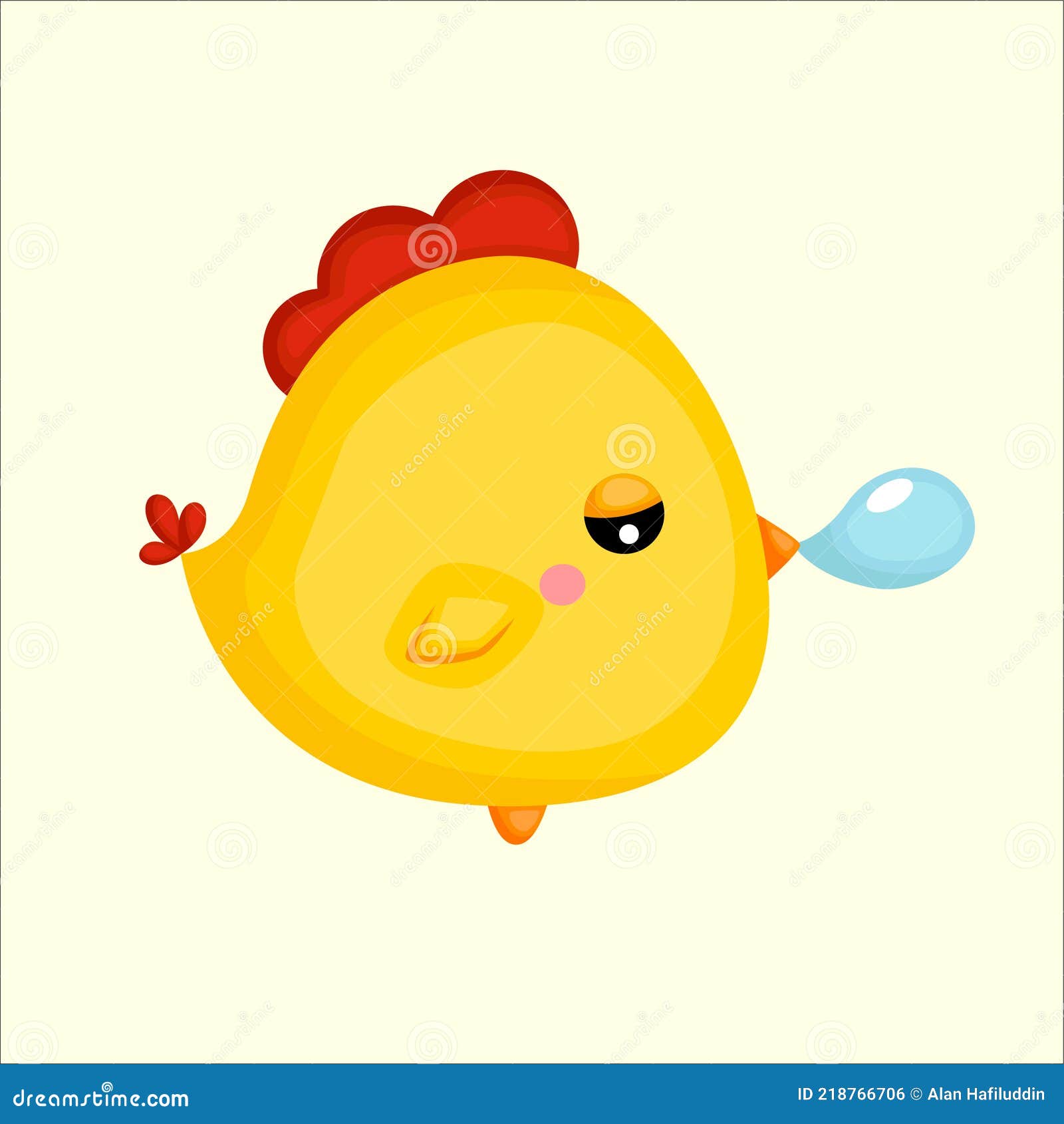 Set Of Emotions Chicken Different Characters Cartoon Vector Royalty ...