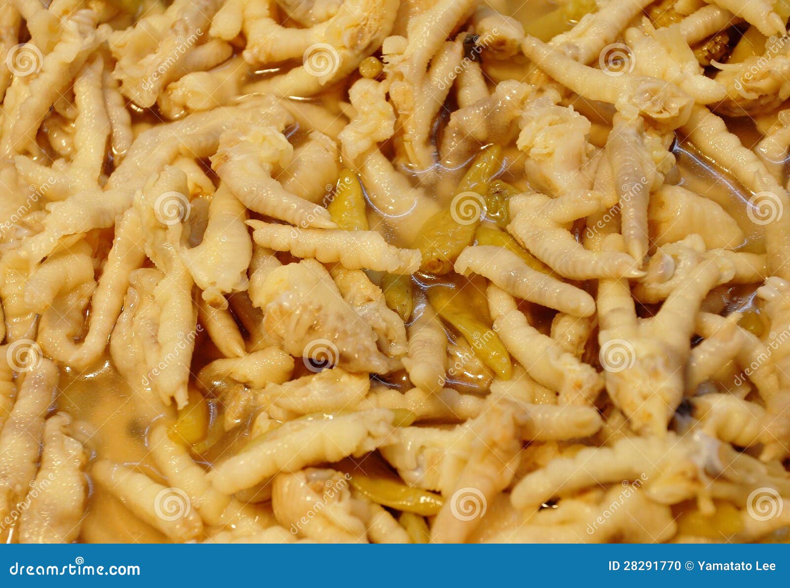 Chicken feet stock photo. Image of delicious, oriental - 28291770