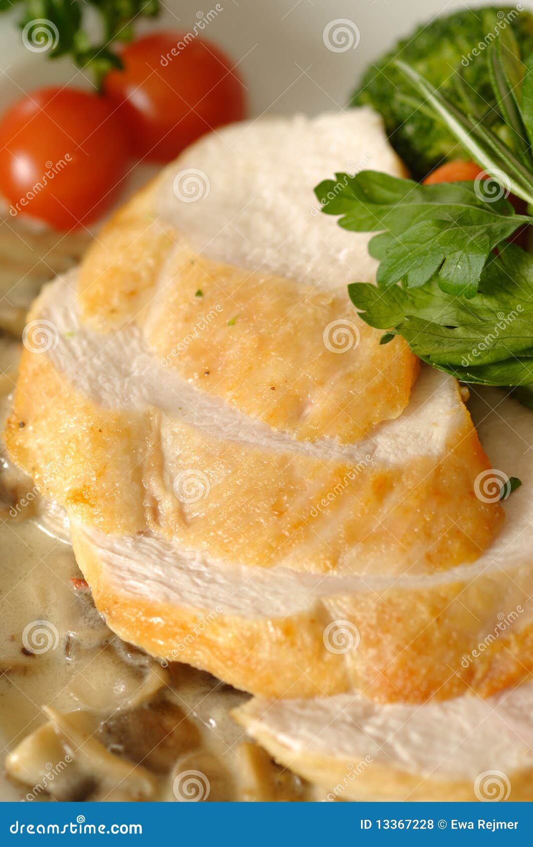 Chicken Fillet stock photo. Image of chicken, lunch, garnish - 13367228