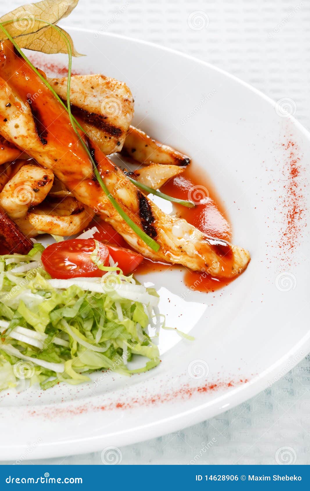 Chicken fillet stock photo. Image of cooked, closeup - 14628906