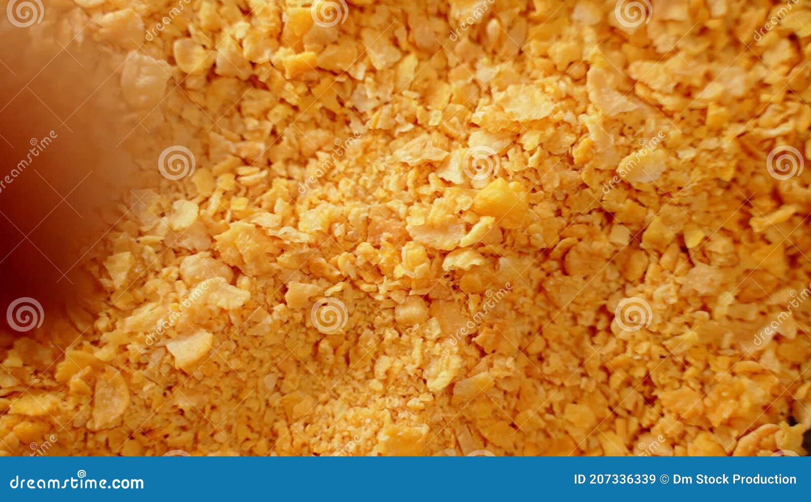 Chicken fillet falling stock video. Video of ingredient - 207336339