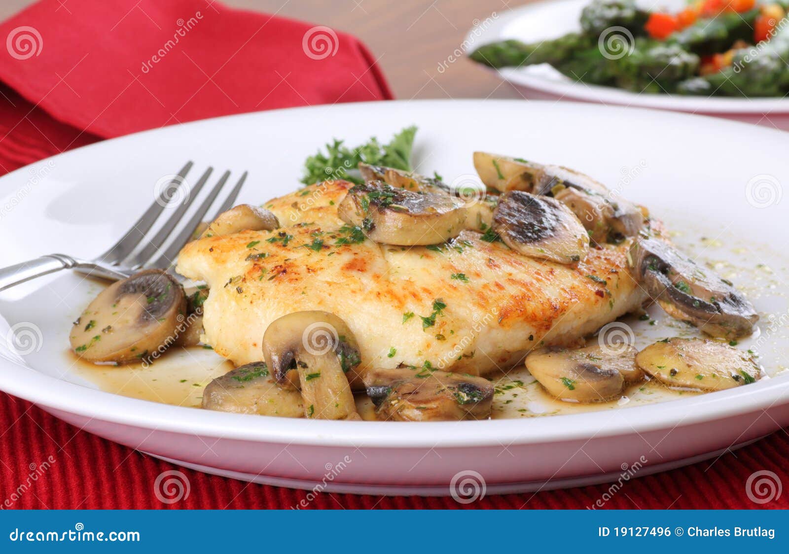 Chicken Fillet Meal stock photo. Image of dinner, breast - 19127496