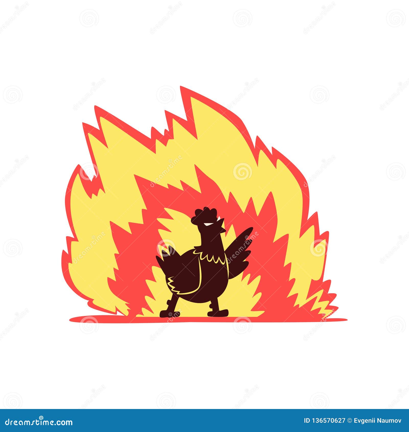 Flame Poultry Stock Illustrations – 386 Flame Poultry Stock ...