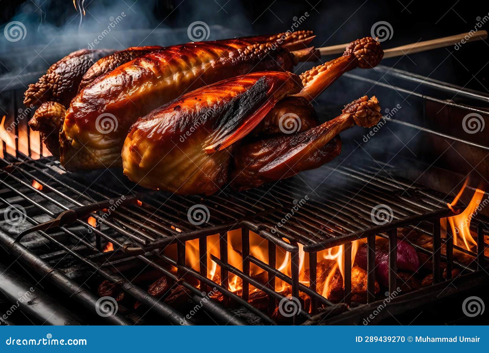 Chicken on Fire GENERATED by AI TOOL Stock Illustration - Illustration ...
