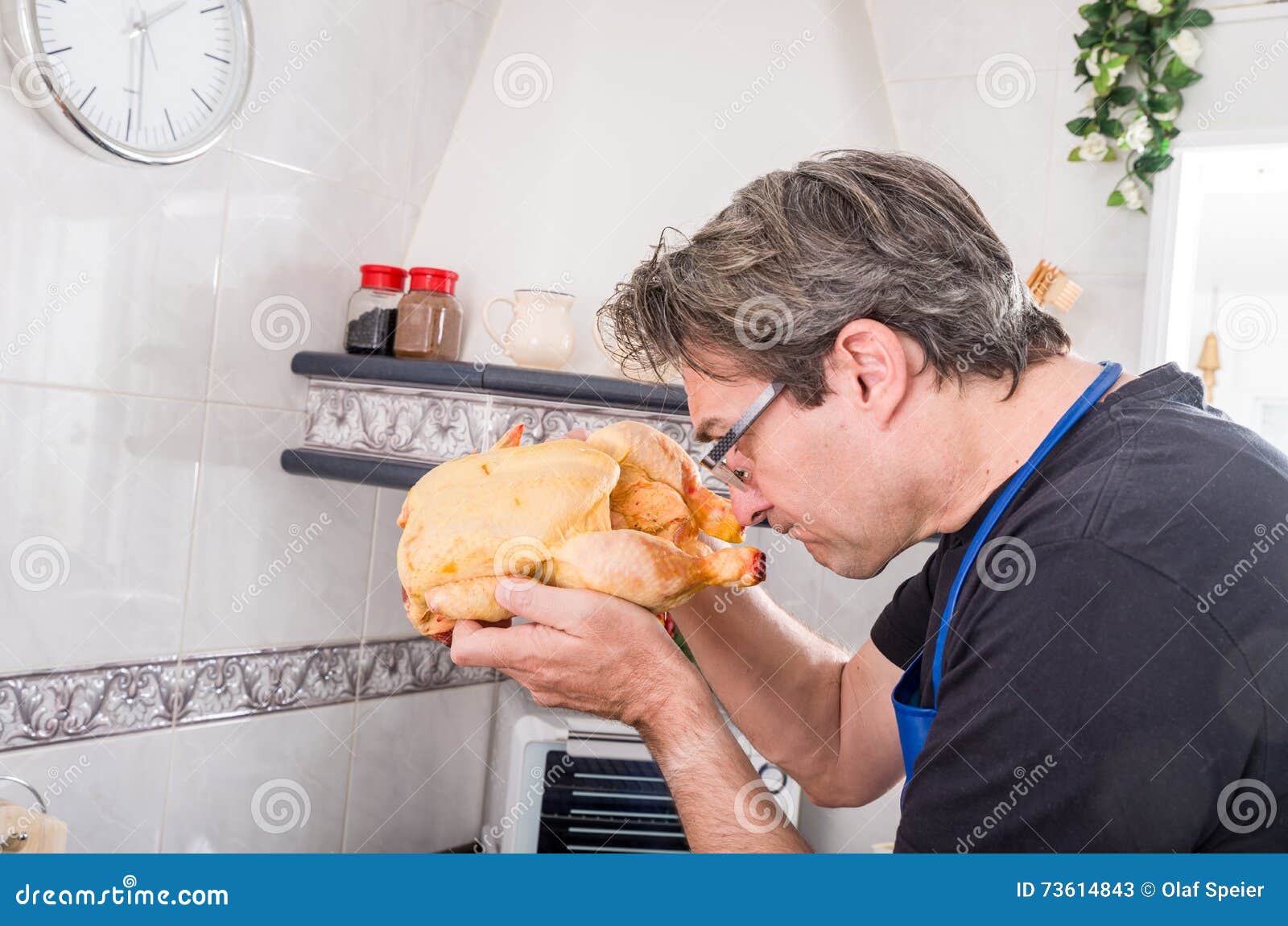 The chicken stock image. Image of spoilt, cooking, chicken - 73614843