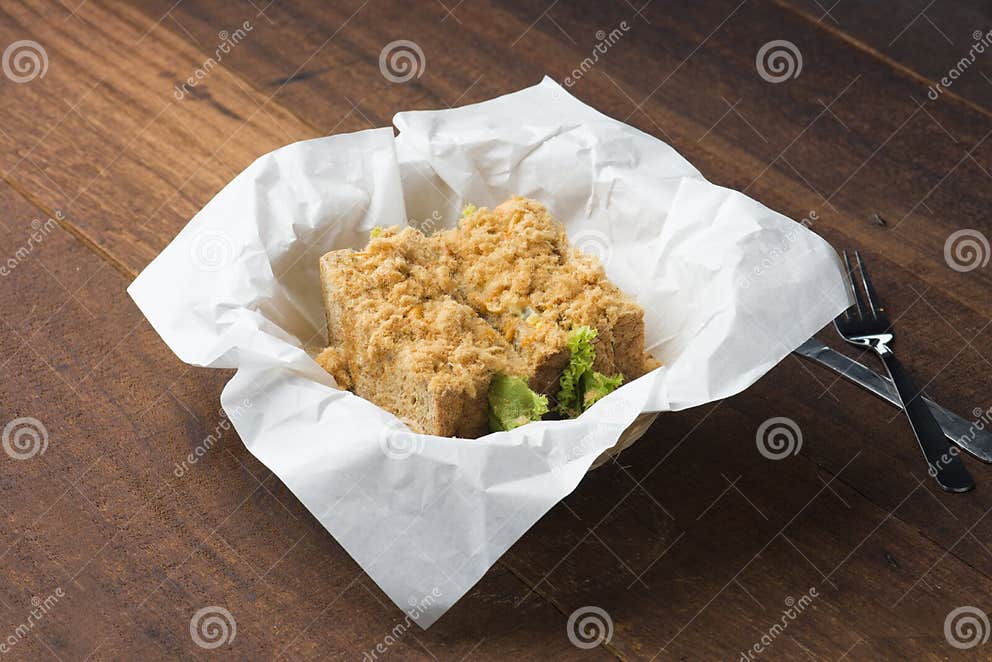Chicken floss and bread stock image. Image of pastry - 115282665